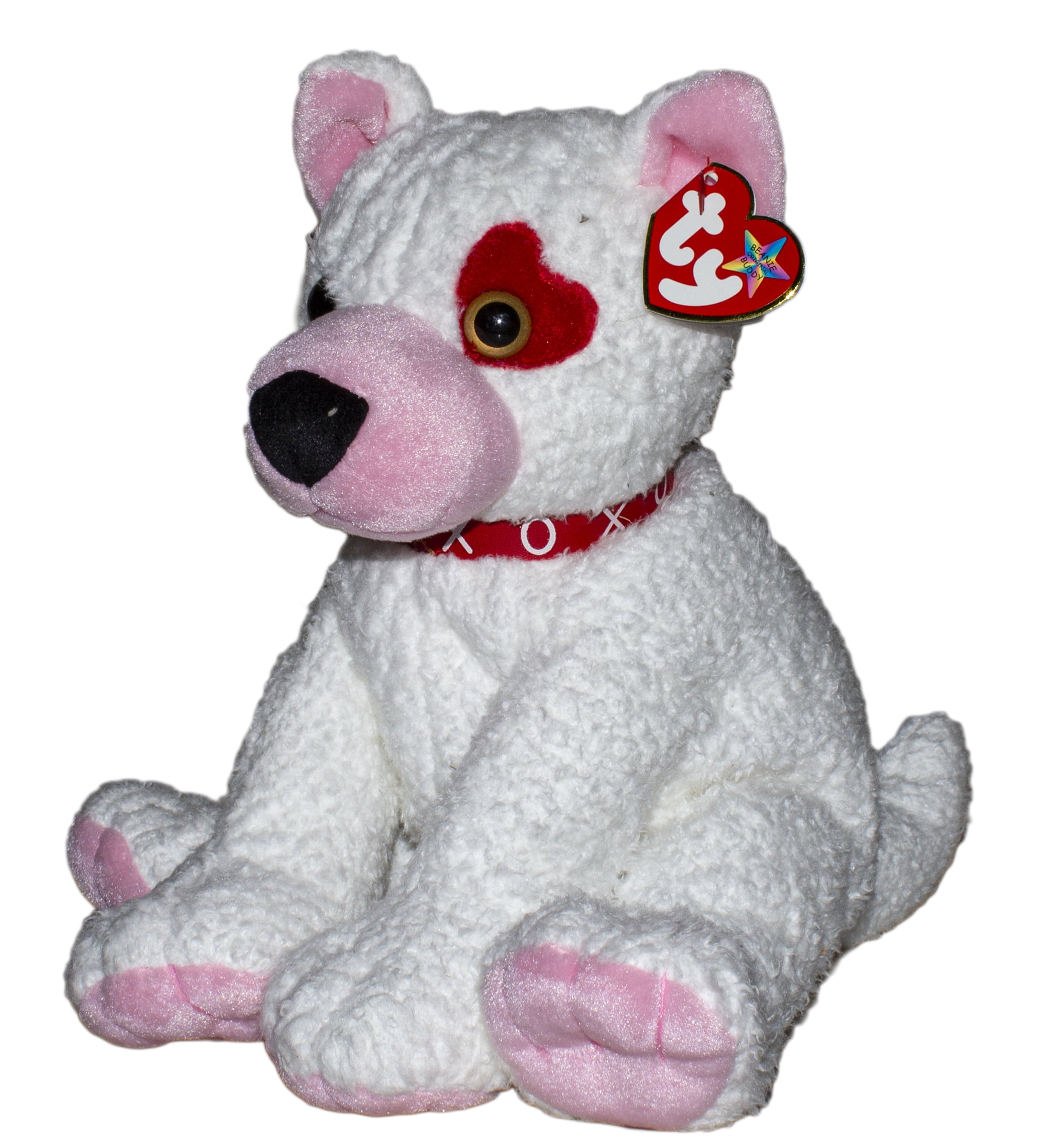 Ty Beanie Baby - CUPID the Dog (RARE Heart on Left Eye)(BONUS ONE ...