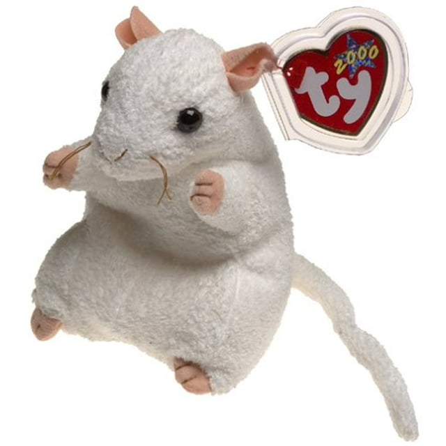 Ty Beanie Baby: Cheezer the Mouse | Stuffed Animal | MWMT - Walmart.com