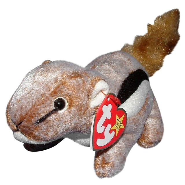 Ty Beanie Baby Collectible Original Chipper Chipmunk Plush Toy ...