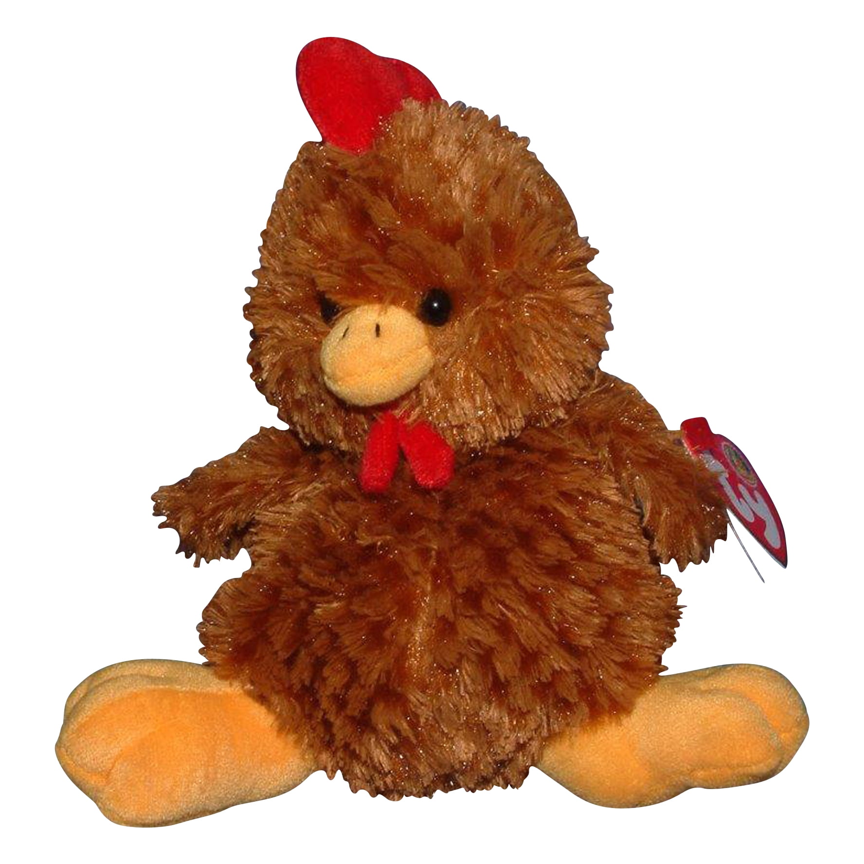Ty Beanie Baby: Clucky the Chicken BBOM August 2006 | Stuffed Animal ...