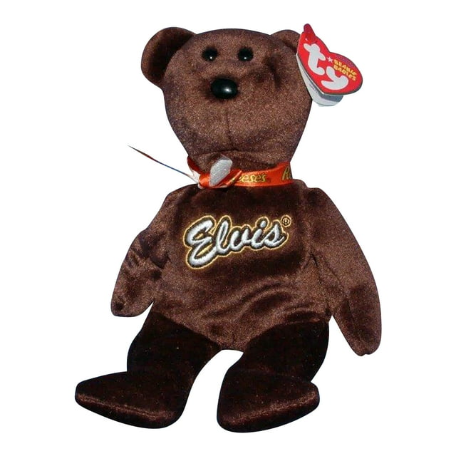 Ty Beanie Baby: Coco Presley the Teddy Bear | Brown | Stuffed Animal ...