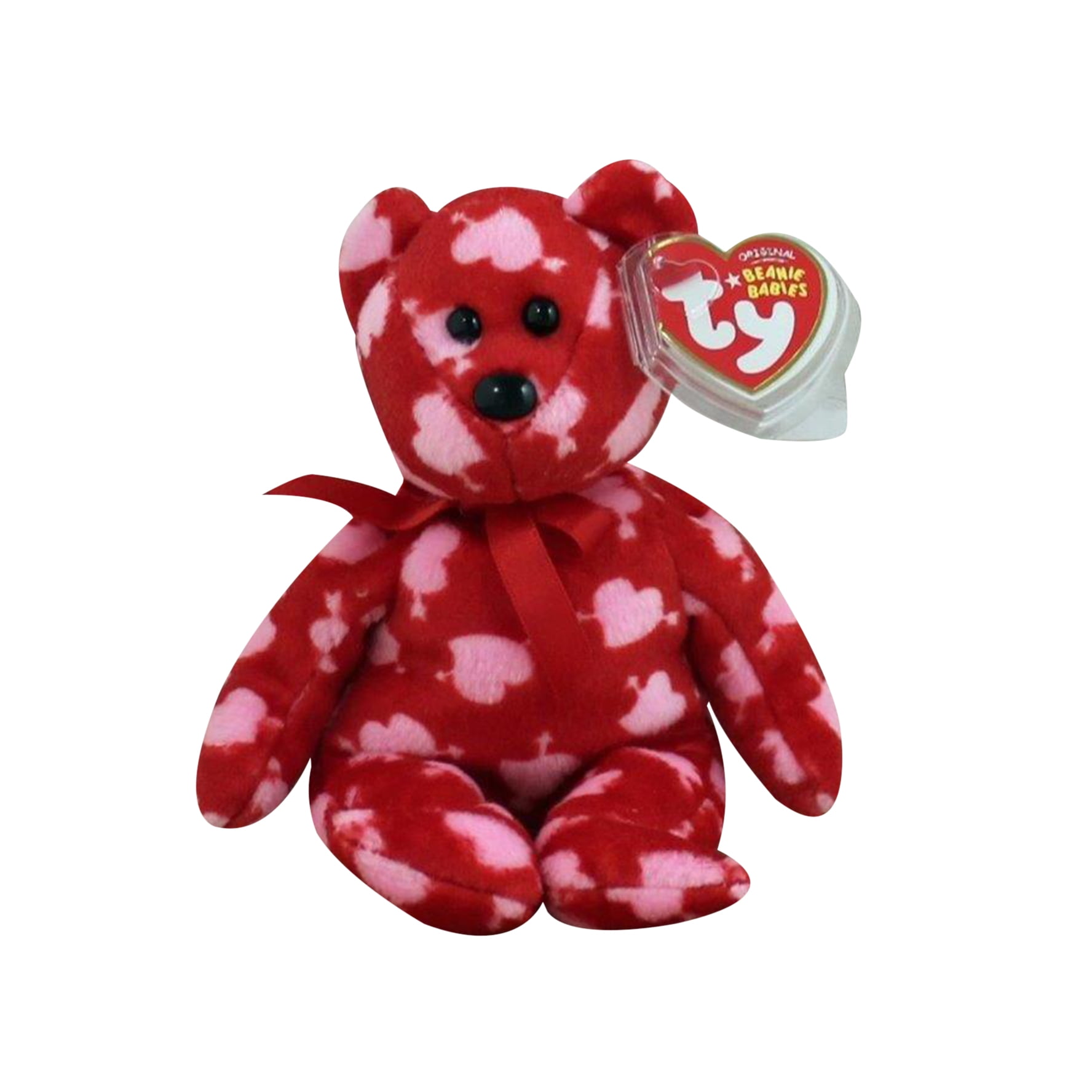 Ty Beanie Baby: Cupid's Bow the Bear | Stuffed Animal | MWMT's ...
