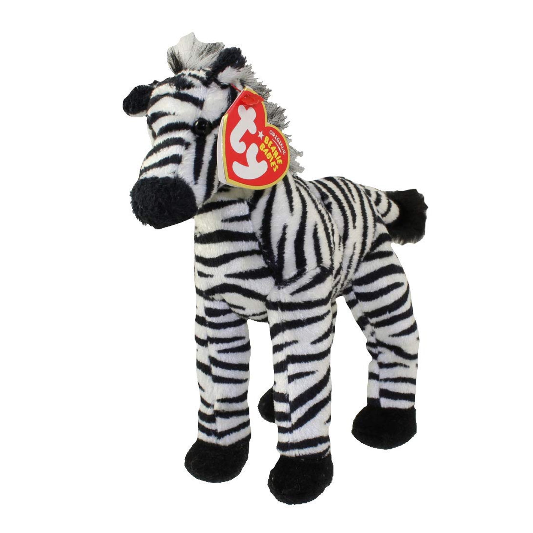 Ty Beanie Baby: Dizz the Zebra | Stuffed Animal | MWMT - Walmart.com