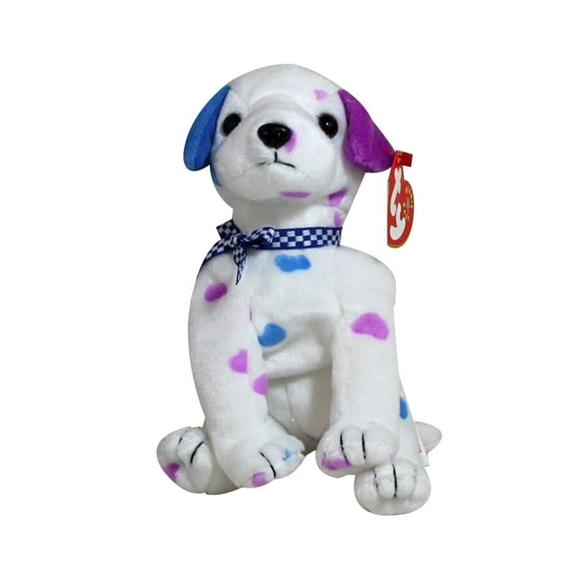 Ty Beanie Baby: Dizzy the Dalmatian - Colored Ears - Colored Spots ...