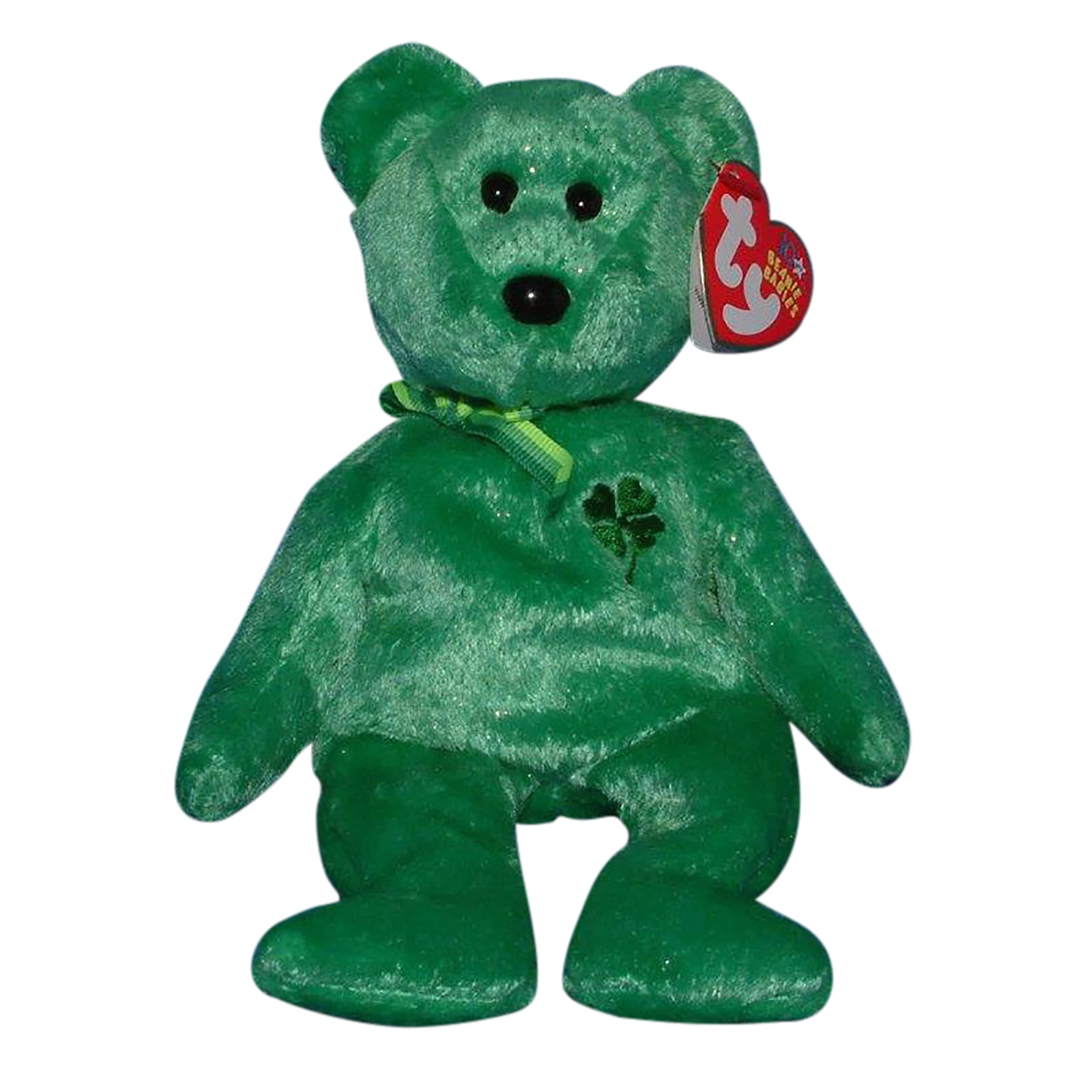 Ty Beanie Baby: Dublin the Bear | Stuffed Animal | MWMT - Walmart.com