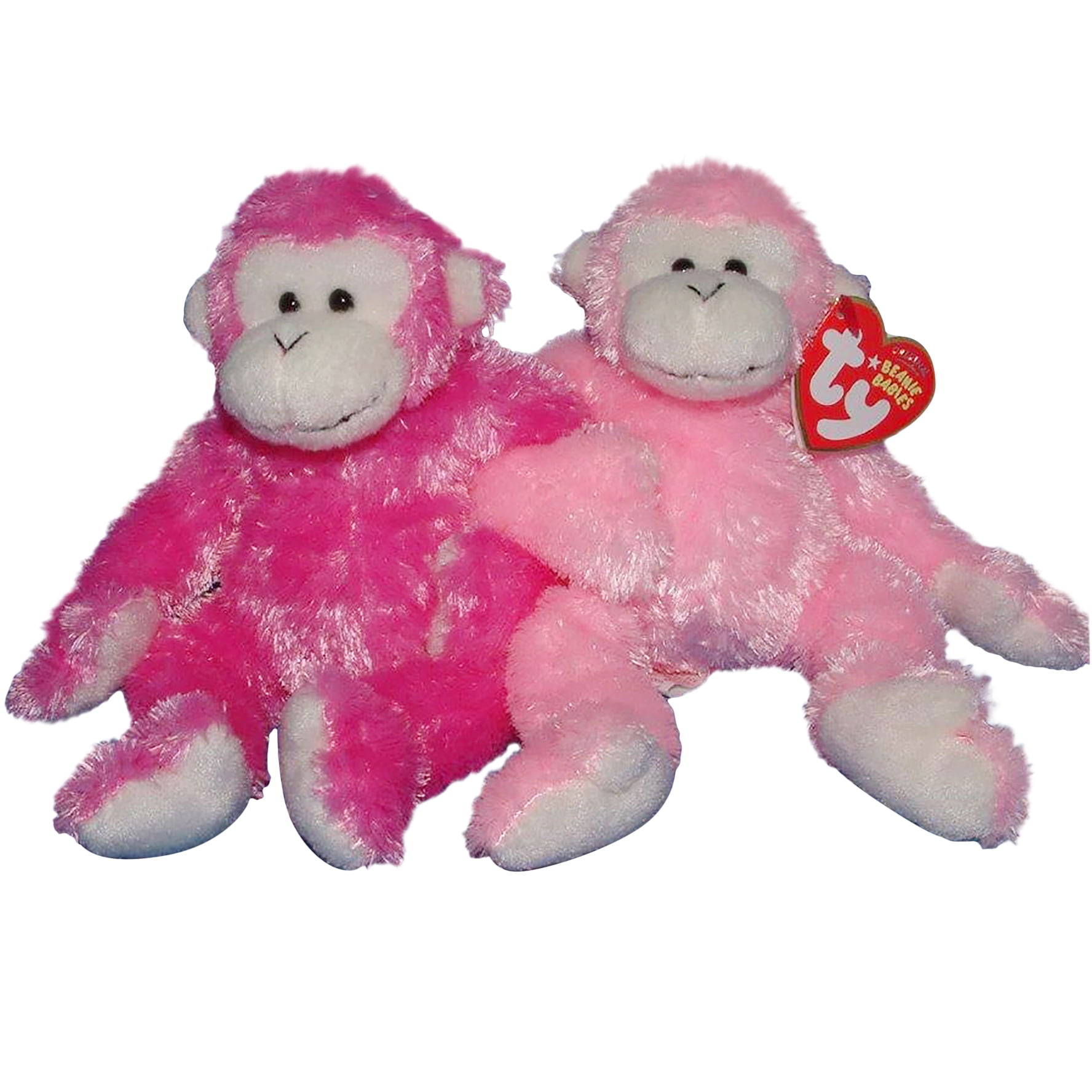 Ty Beanie Baby: Friends the Monkeys | Stuffed Animal | MWMT's - Walmart.com