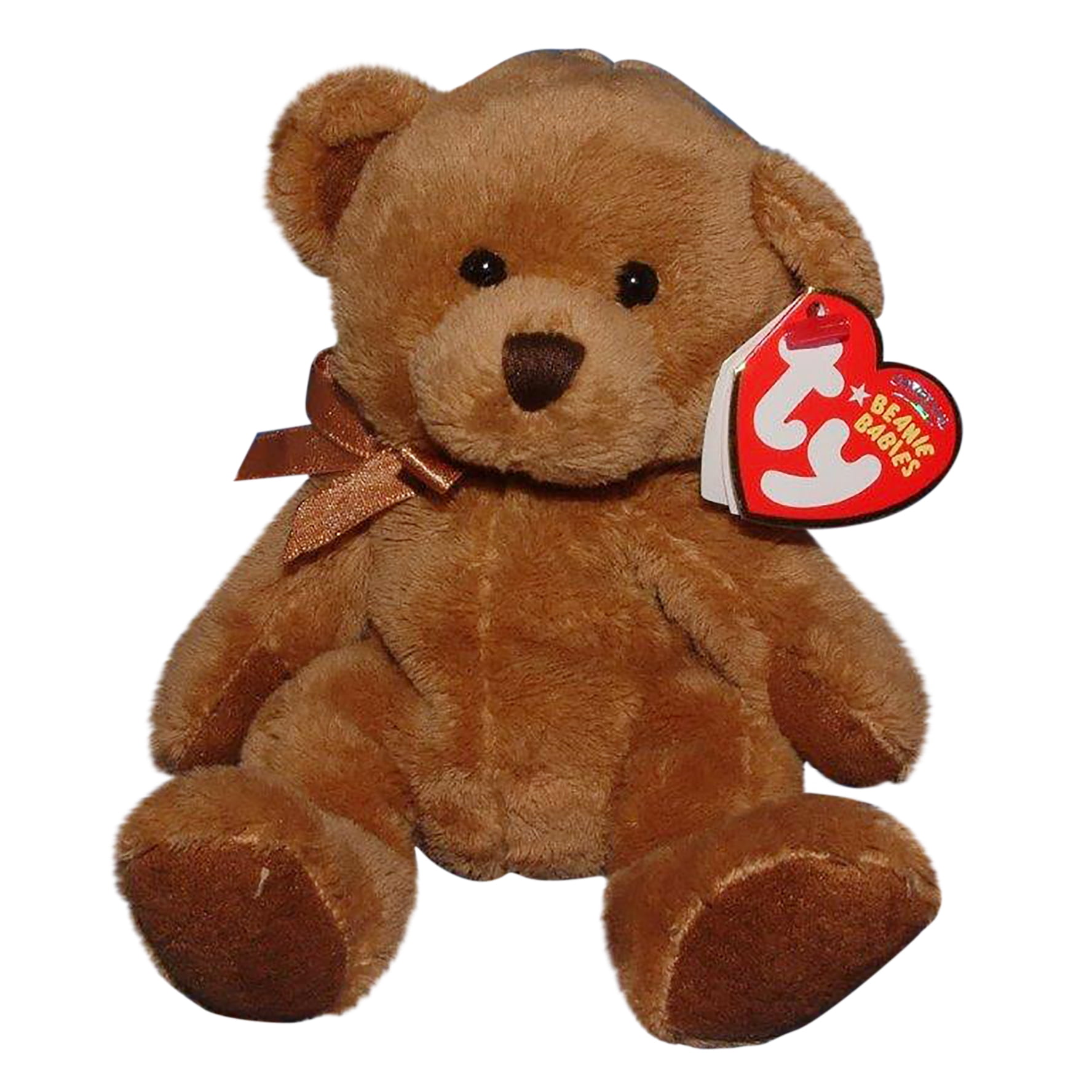 Ty Beanie Baby: Fuddle the Bear | Stuffed Animal | MWMT - Walmart.com