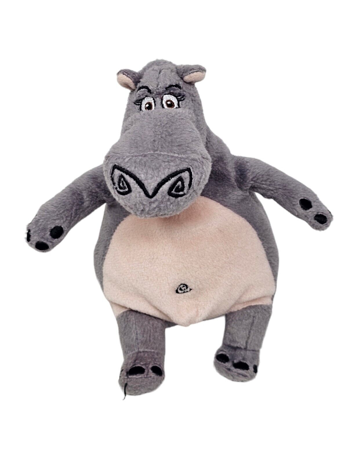 Ty Beanie Baby - GLORIA the Hippopotamus 8" Madagascar Movie (NO TY ...
