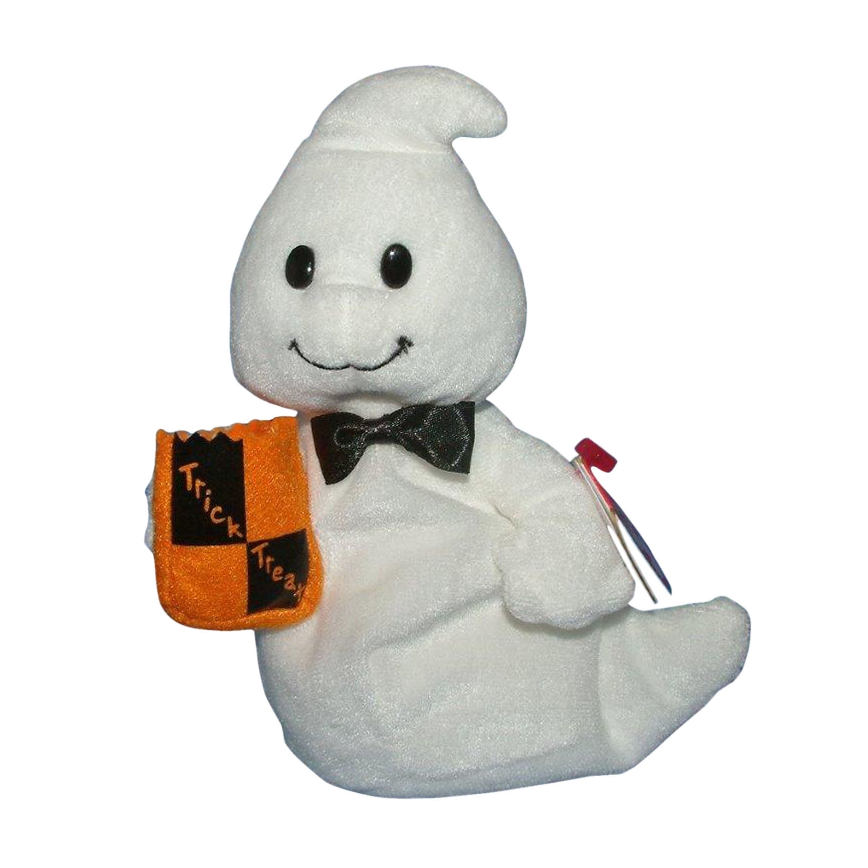 Ty Beanie Baby: Ghostio the Ghost | Stuffed Animal | MWMT - Walmart.com