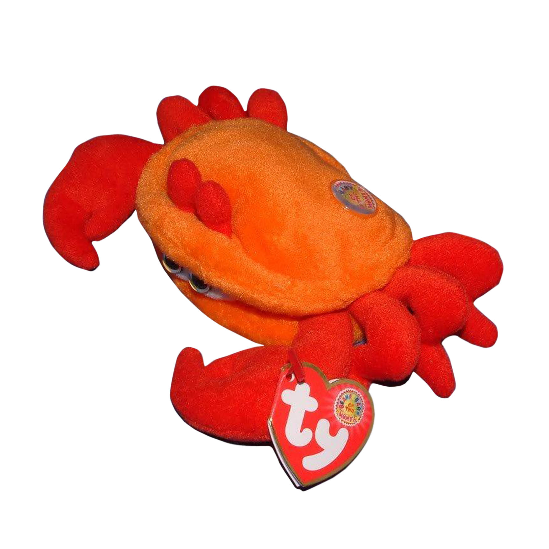 Ty Beanie Baby: Grumbles the Crab BBOM June 2006 | Stuffed Animal ...