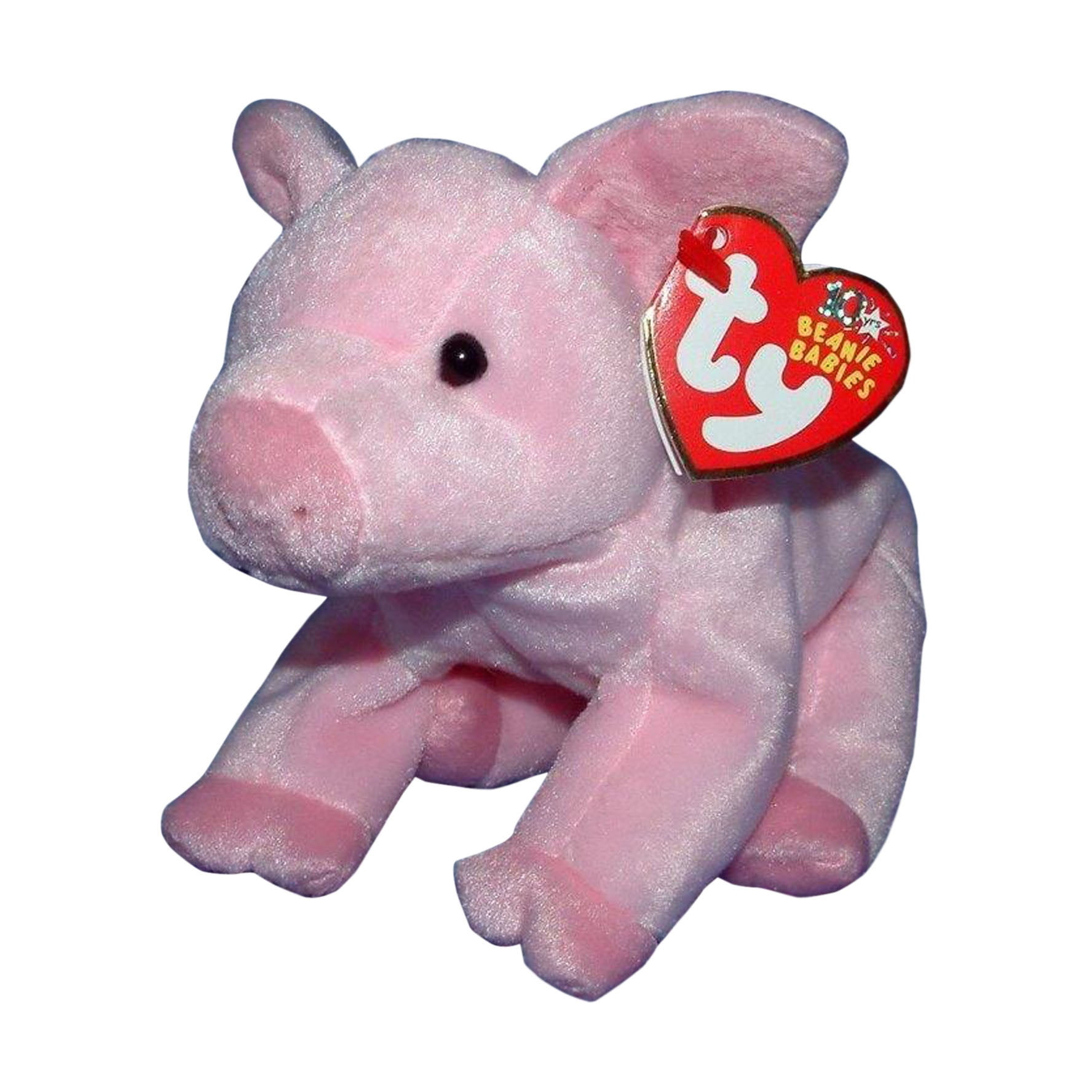 Ty Beanie Baby: Hamlet the Pig | Stuffed Animal | MWMT - Walmart.com