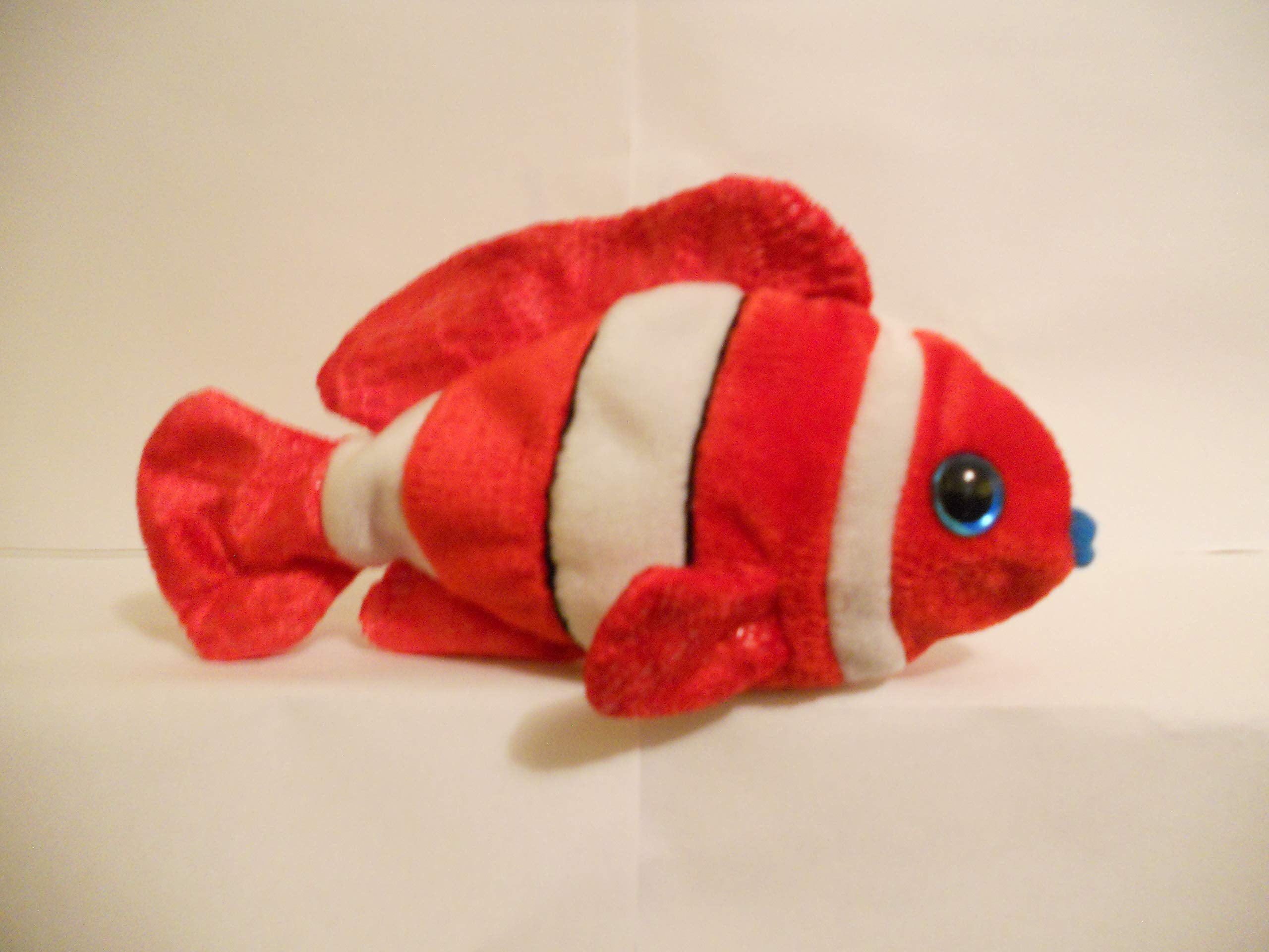 Ty Beanie Baby - JESTER the Clownfish Fish (NO TY HANG TAG) Plush ...