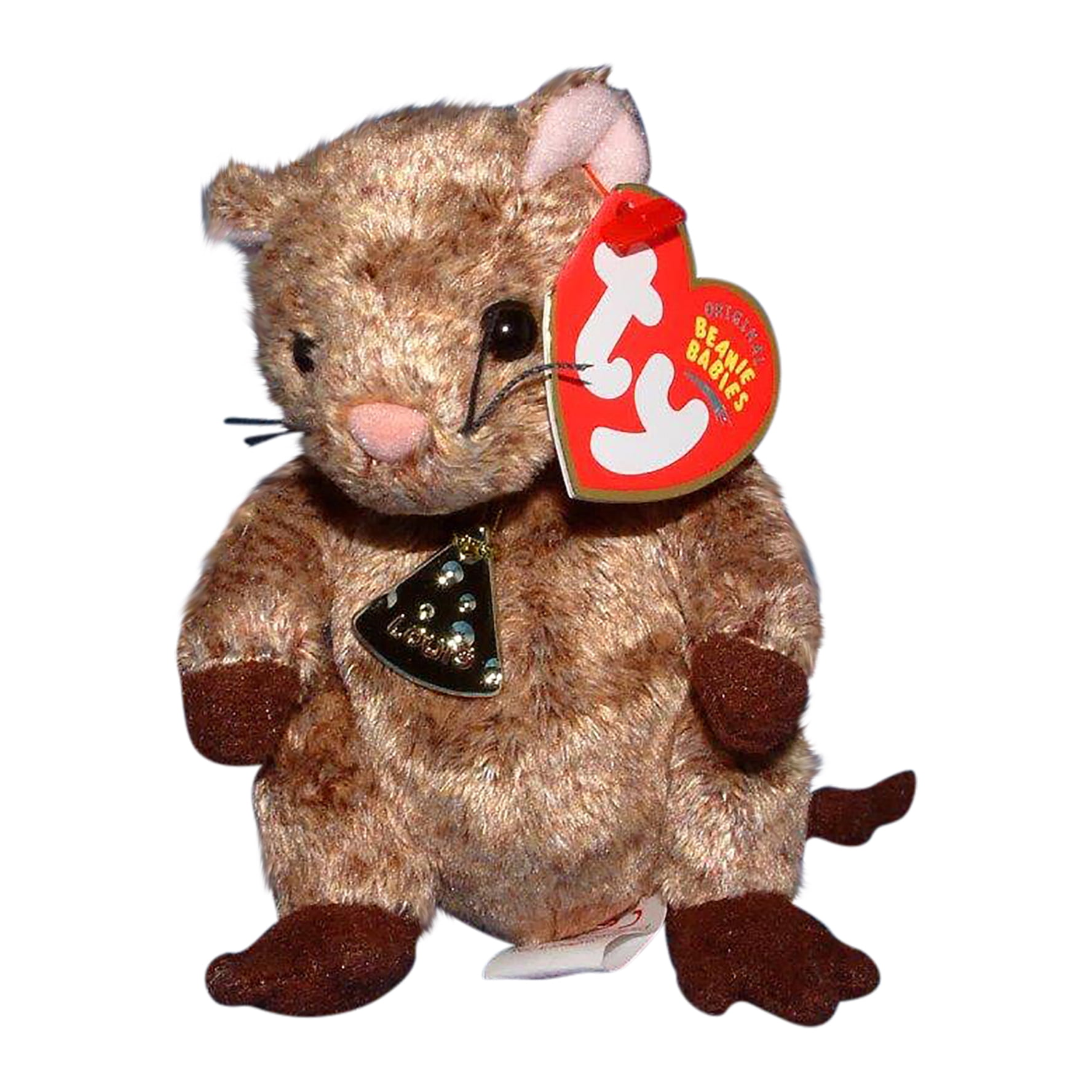 Ty Beanie Baby: Louis the Mouse | Stuffed Animal | MWMT's - Walmart.com
