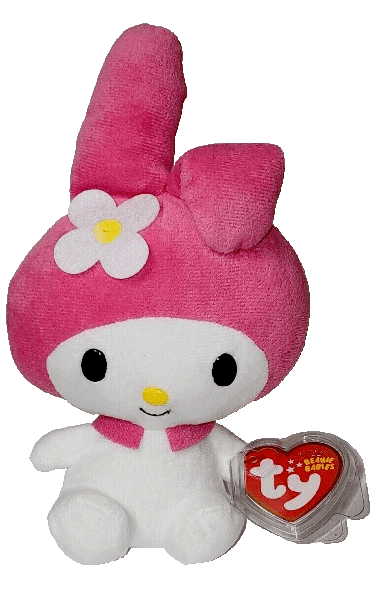 Ty Beanie Baby - MY MELODY from Hello Kitty Sanrio (6" Plush) (BONUS ...