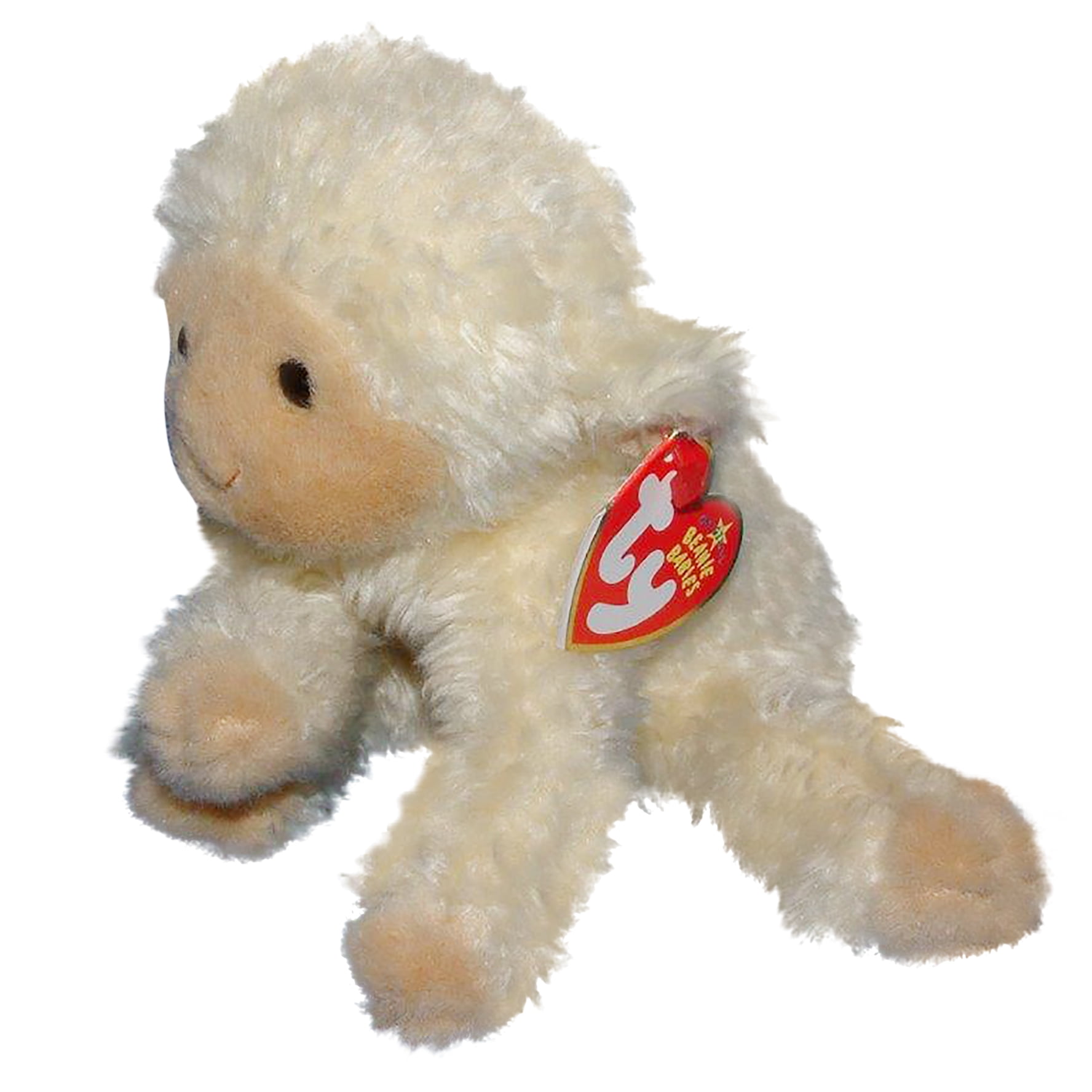 Ty Beanie Baby: Meekins the Lamb | Stuffed Animal | MWMT's - Walmart.com