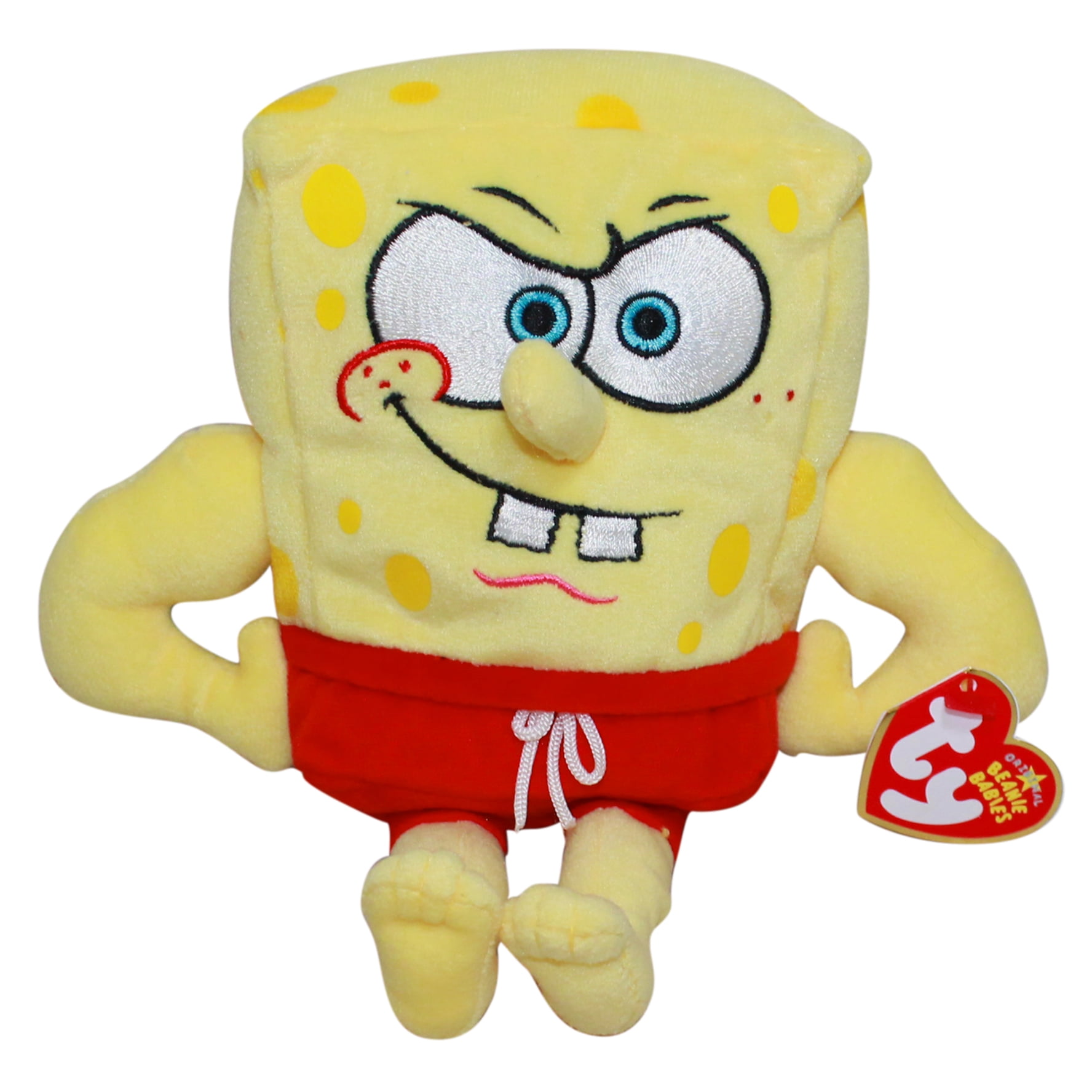 Ty Beanie Baby: MuscleBob BuffPants Spongebob | Stuffed Animal ...