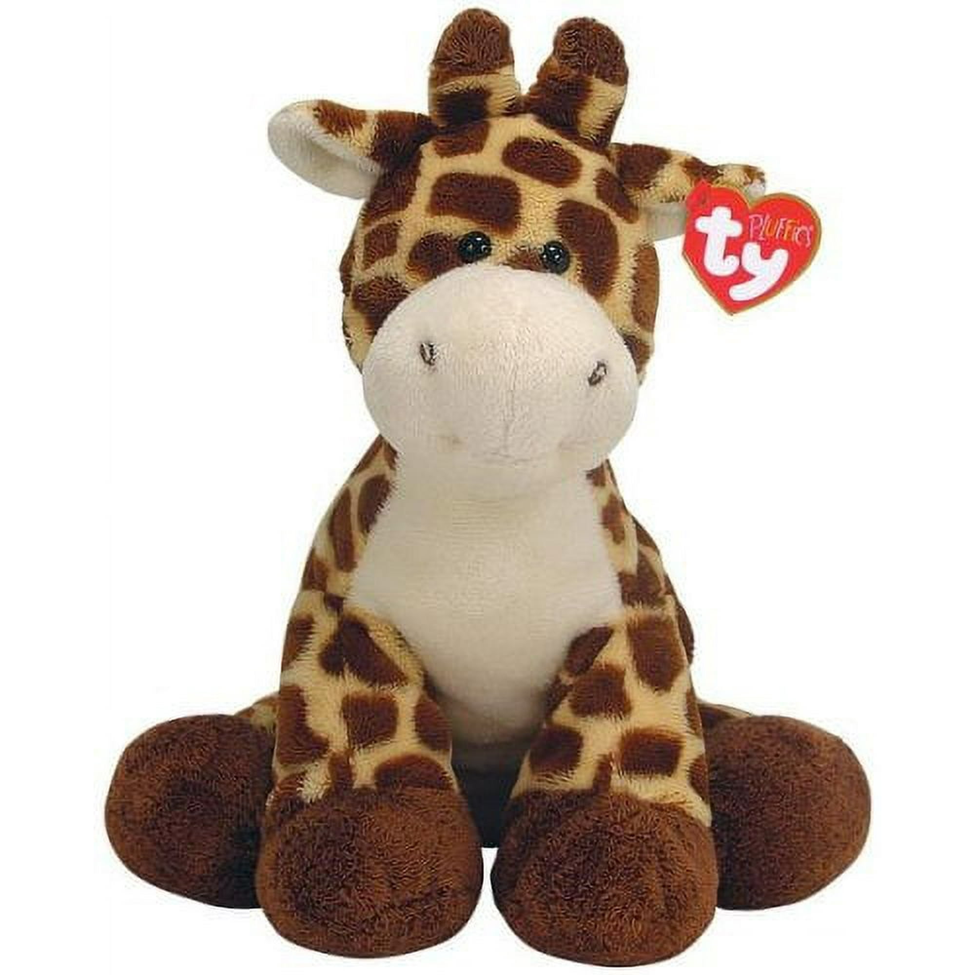 Ty Beanie Baby Pluffies - Tip Top Giraffe (9" Plush) (BONUS ONE RANDOM ...