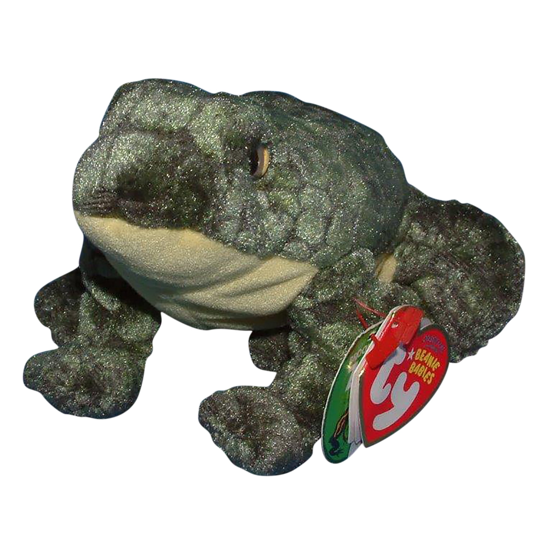 Ty Beanie Baby: Ponder the Frog | Stuffed Animal | MWMT's - Walmart.com