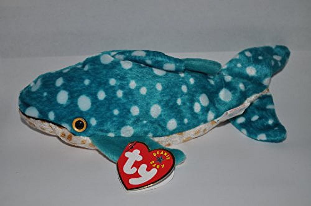 Ty Beanie Babies Poseidon the Whale Shark Plush 2001 - Walmart.com