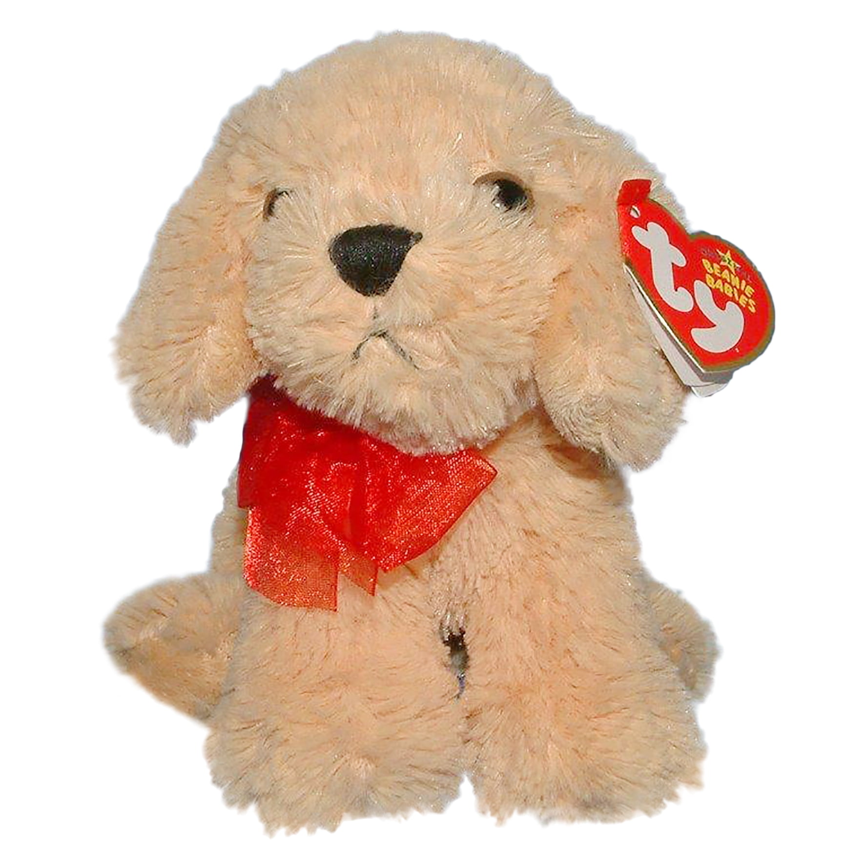 Ty Beanie Baby: Pudding the Dog | Stuffed Animal | MWMT's - Walmart.com