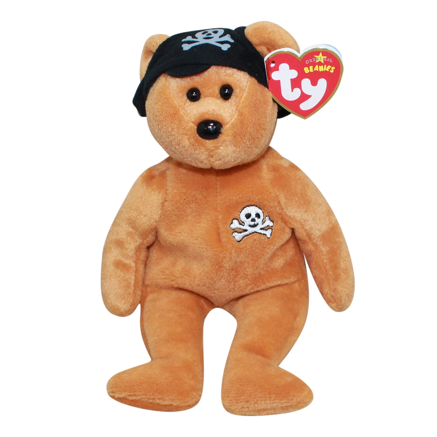 Ty Beanie Baby: Roger the Bear | Stuffed Animal | MWMT's - Walmart.com