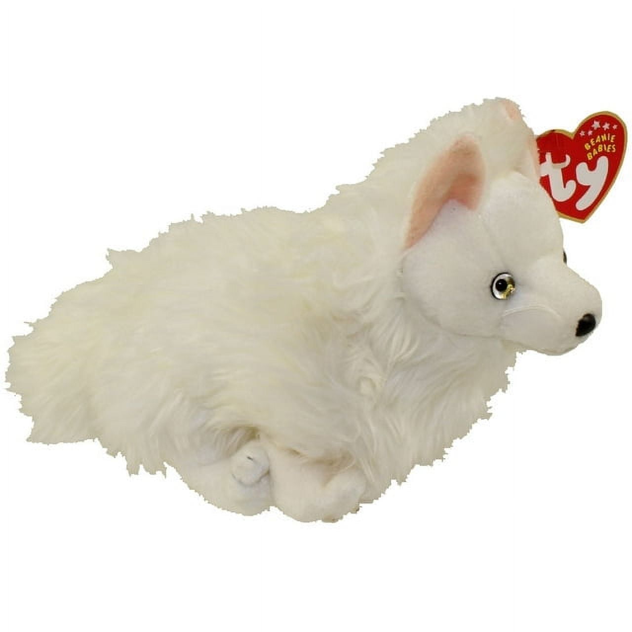 Ty Beanie Baby - SNOCAP the Snow White Fox (8" Plush) (BONUS ONE RANDOM ...
