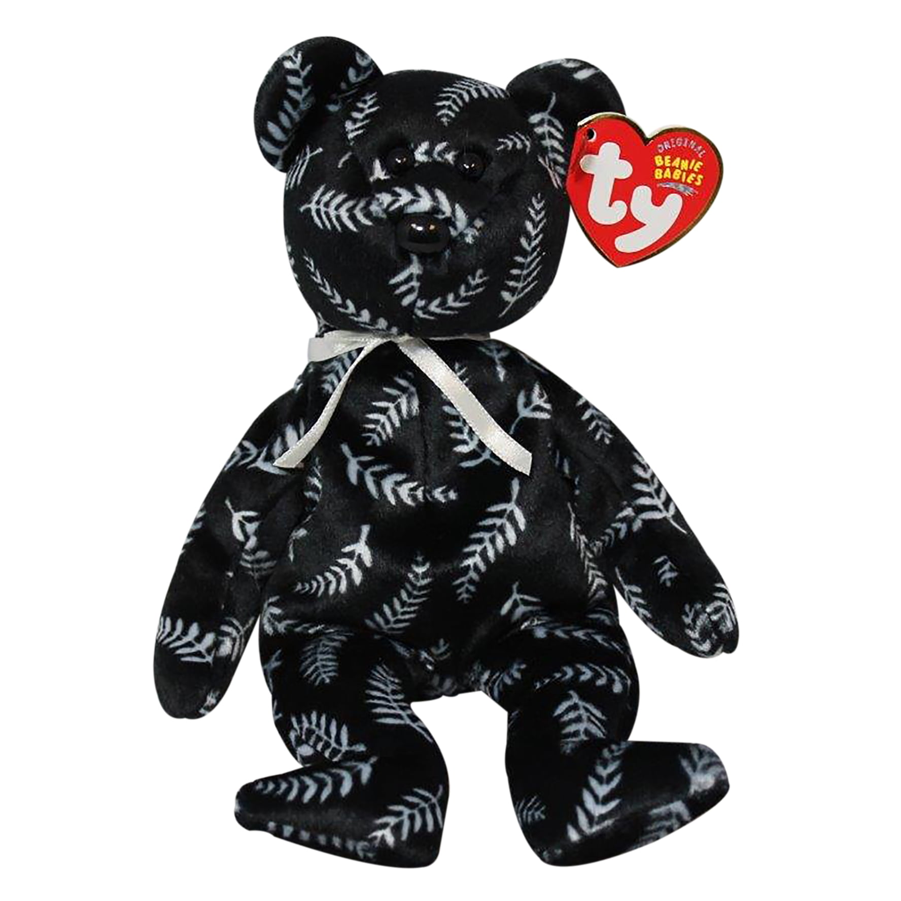 Ty Beanie Baby: Silver the Bear - New Zealand Exclusive | Stuffed ...