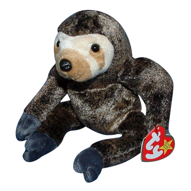 Ty Beanie Baby: Slowpoke the Sloth | Stuffed Animal | MWMT - Walmart.com