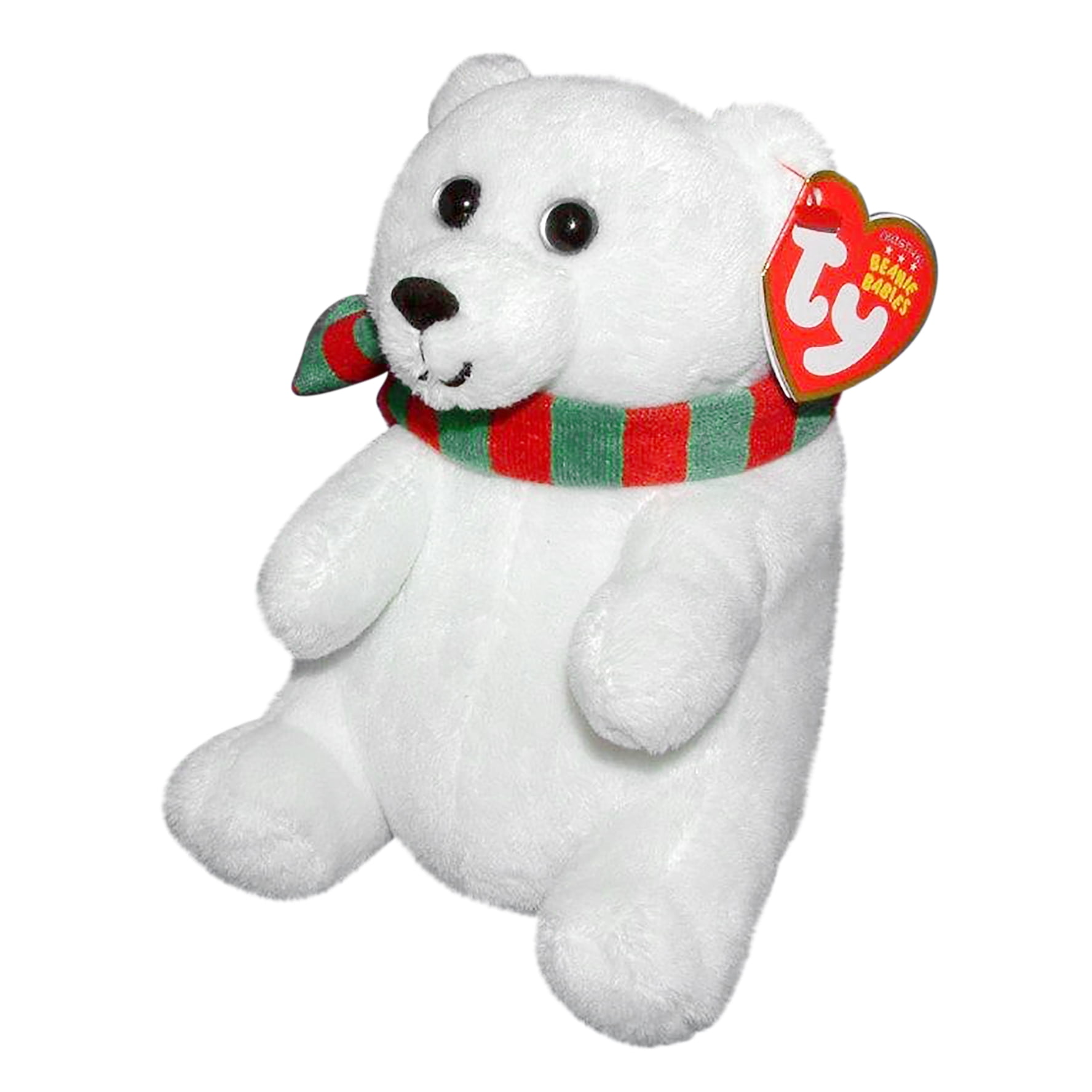 Ty Beanie Baby: Snowdrop the Polar Bear | Stuffed Animal | MWMT's ...