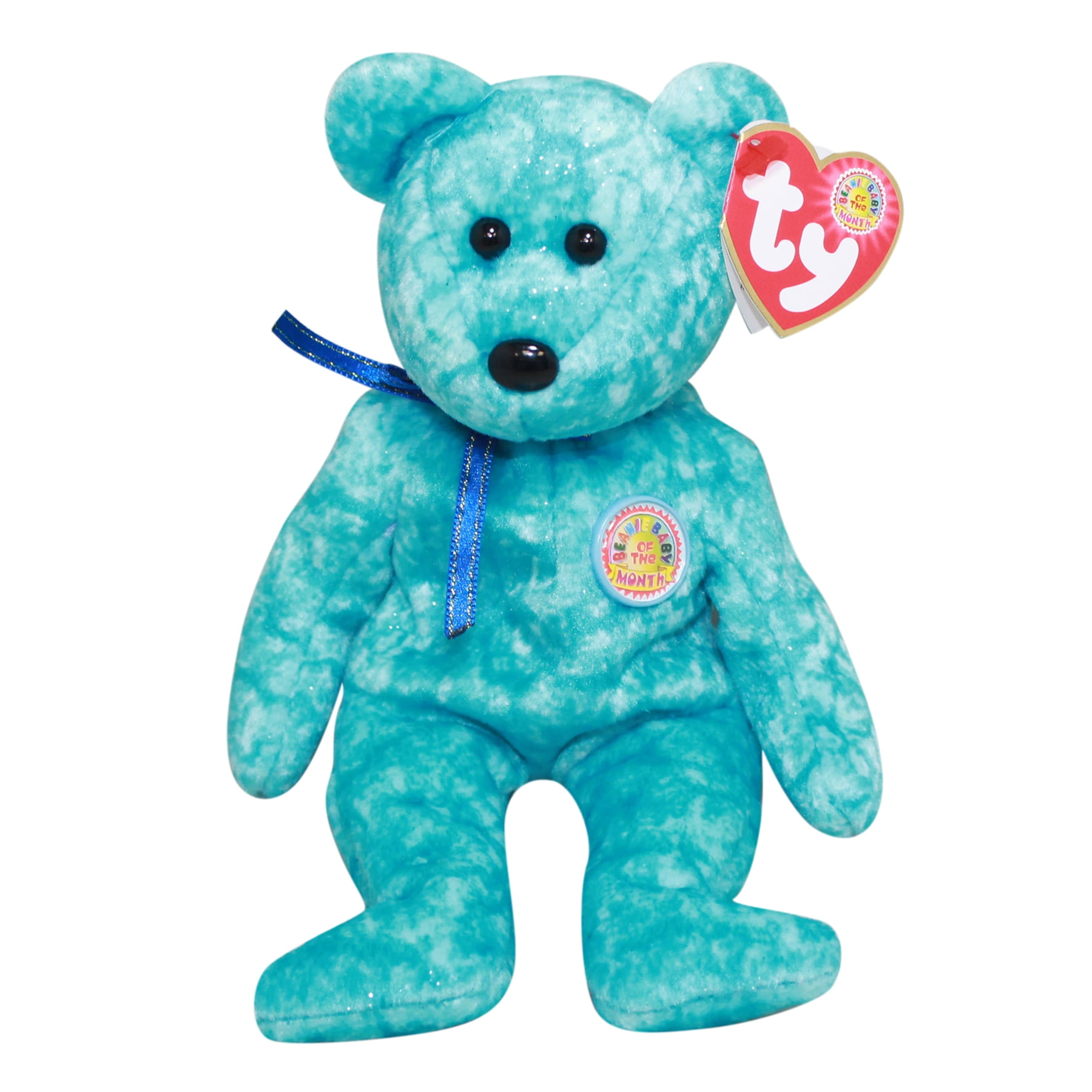 Ty Beanie Baby: Sparkles the Bear BBOM January 2003 | Stuffed Animal ...