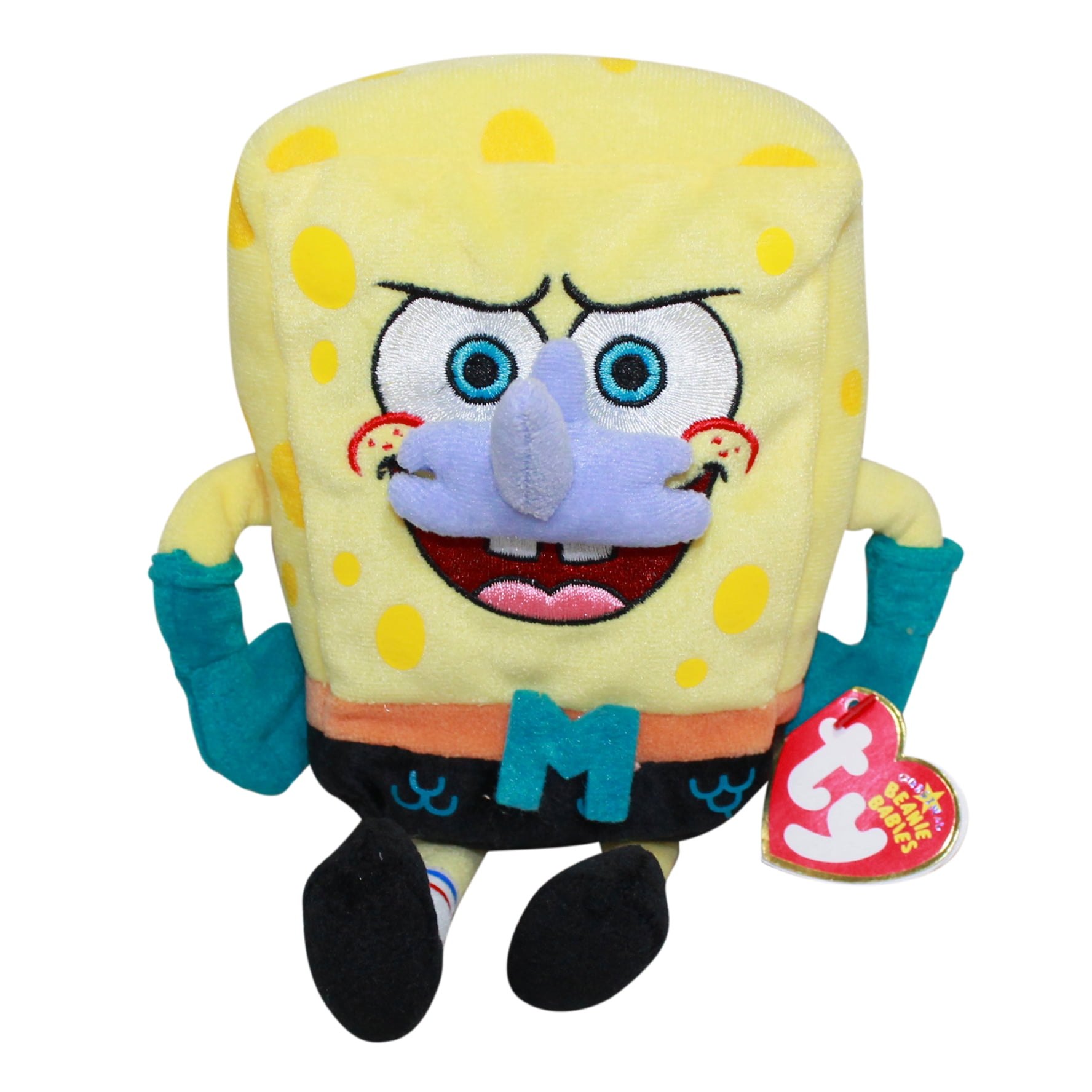 Ty Beanie Baby: SpongeBob Mermaidman | Stuffed Animal - Walmart.com