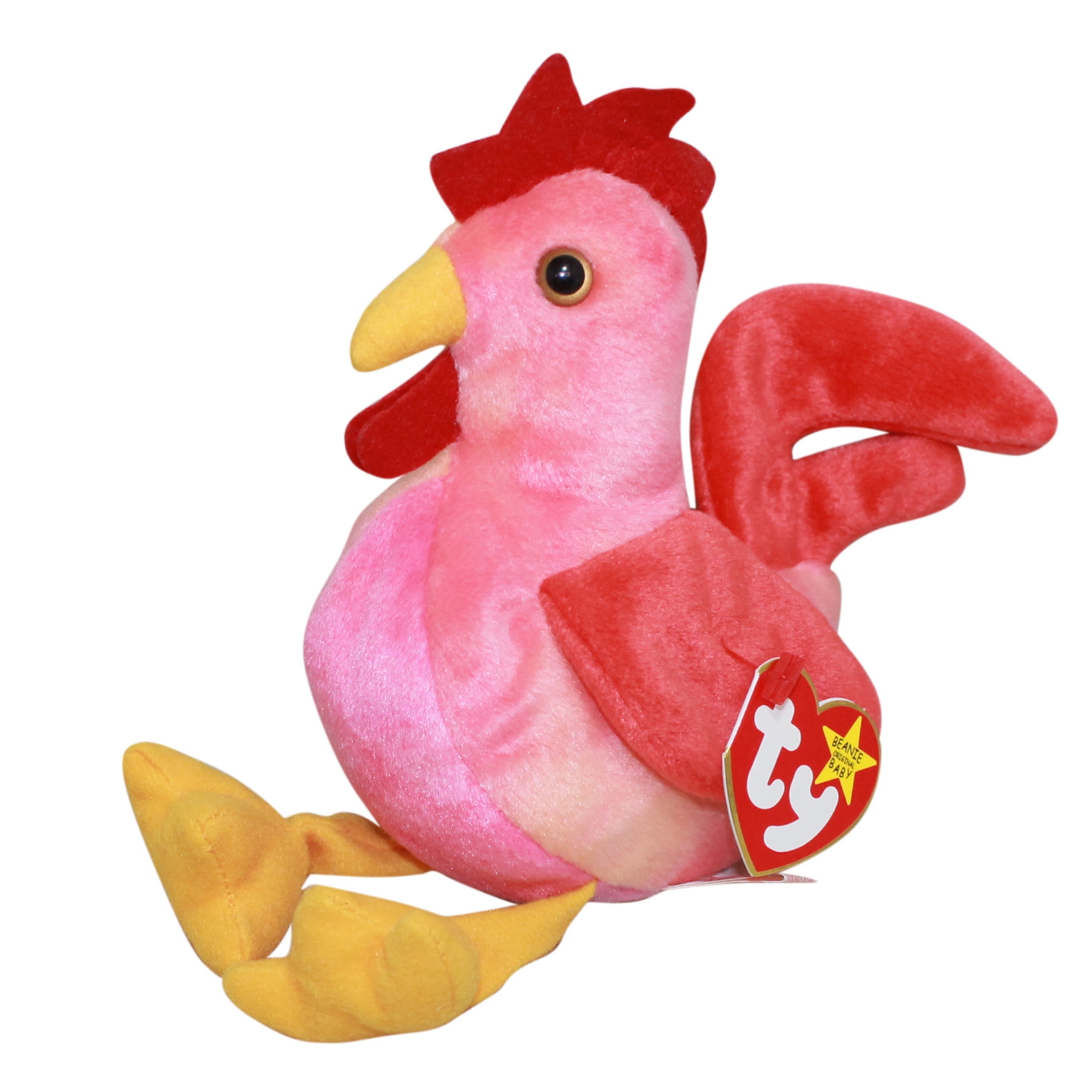 Ty Beanie Baby - Strut the Rooster Plush (With Fun Chops) - Walmart.com