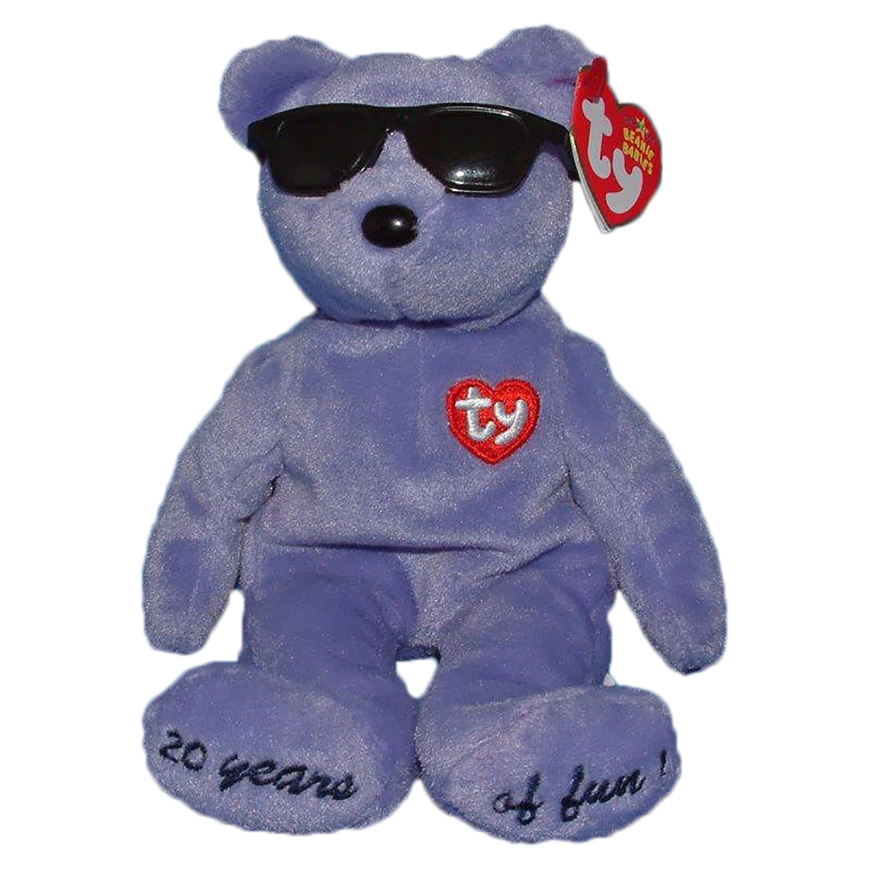 Ty Beanie Baby: Summertime Fun the Bear - Toronto - Violet | Stuffed ...