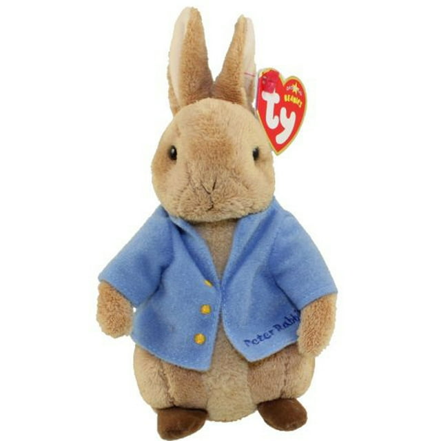 Ty Beanie Baby: The Tale of Peter Rabbit | Blue Letters | Stuffed ...