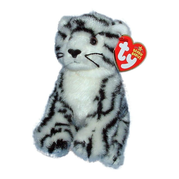 Ty Beanie Baby: Tundra the White Tiger | Stuffed Animal | MWMT's ...
