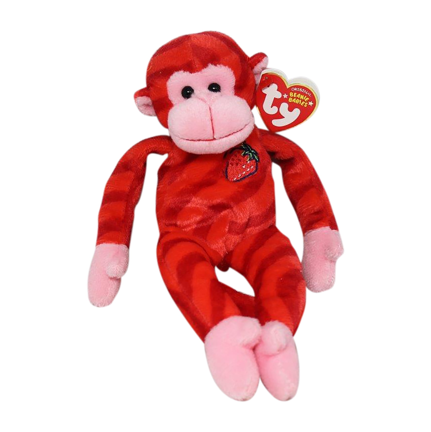 Ty Beanie Baby: Twirly the Monkey | Stuffed Animal - Walmart.com