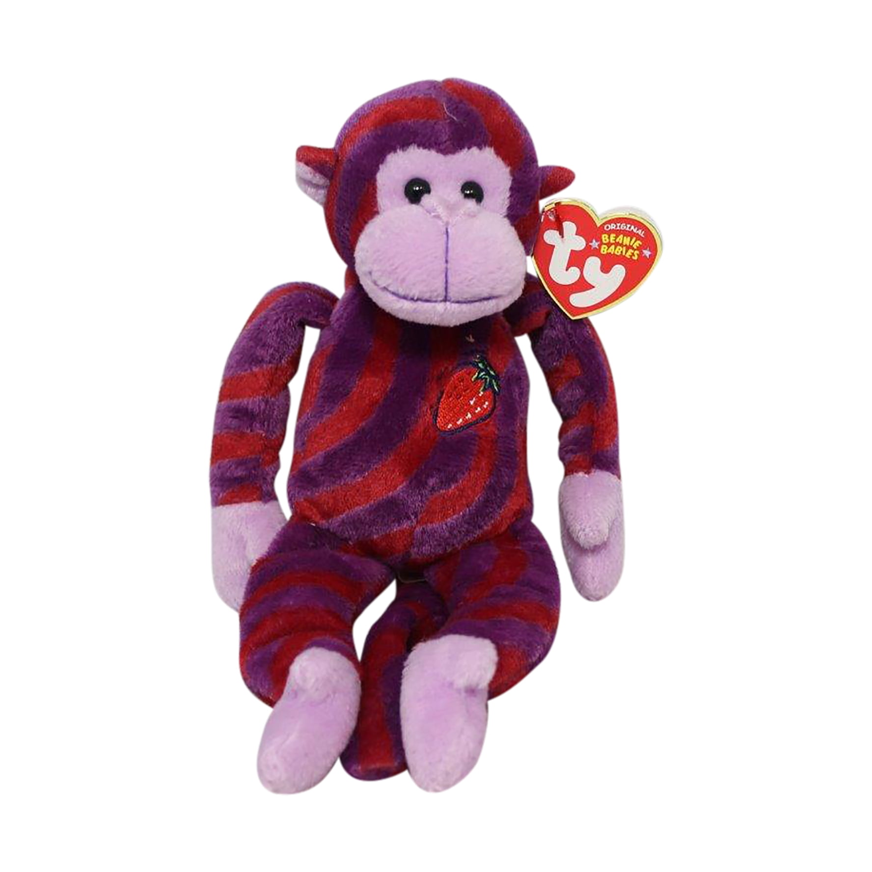 Ty Beanie Baby: Twisty the Monkey | Stuffed Animal - Walmart.com