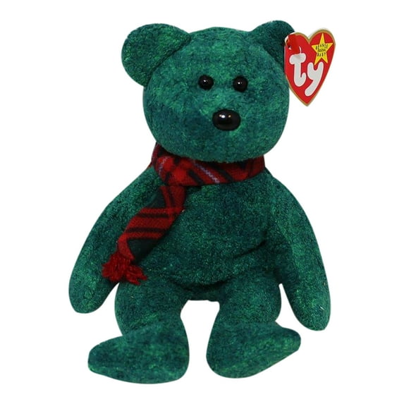 Open Box Ty Beanie Baby: Wallace the Bear | Stuffed Animal | MWMT ...