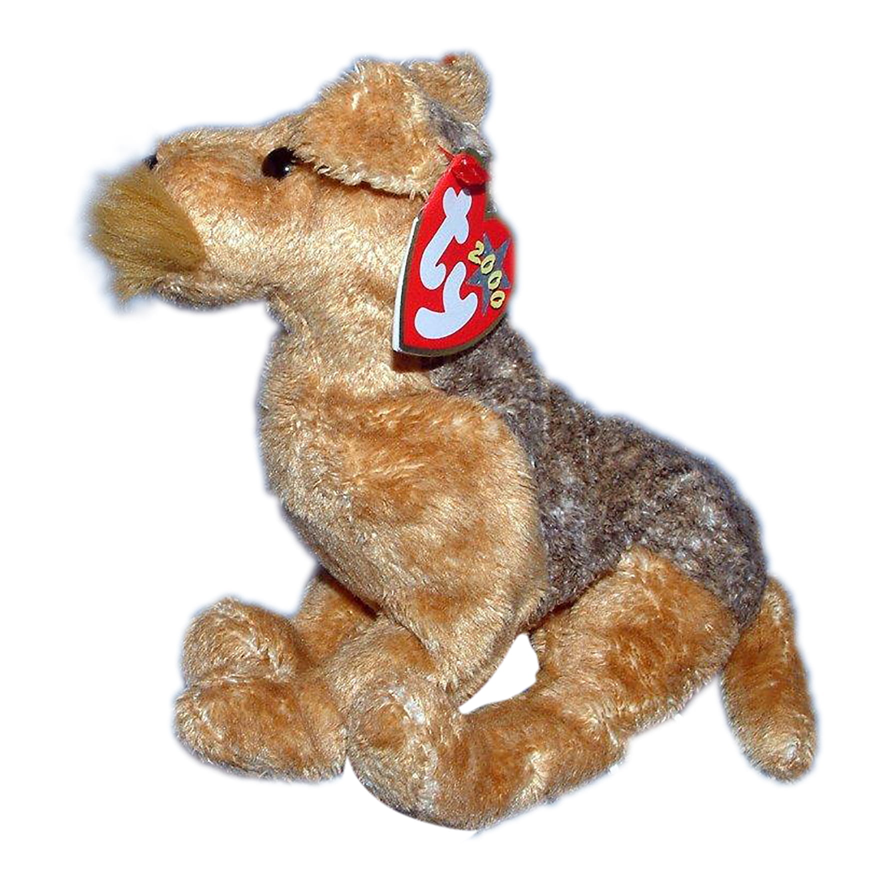 Ty Beanie Baby - Whiskers the Dog Stuffed Animal MWMT (With Fun Chops ...