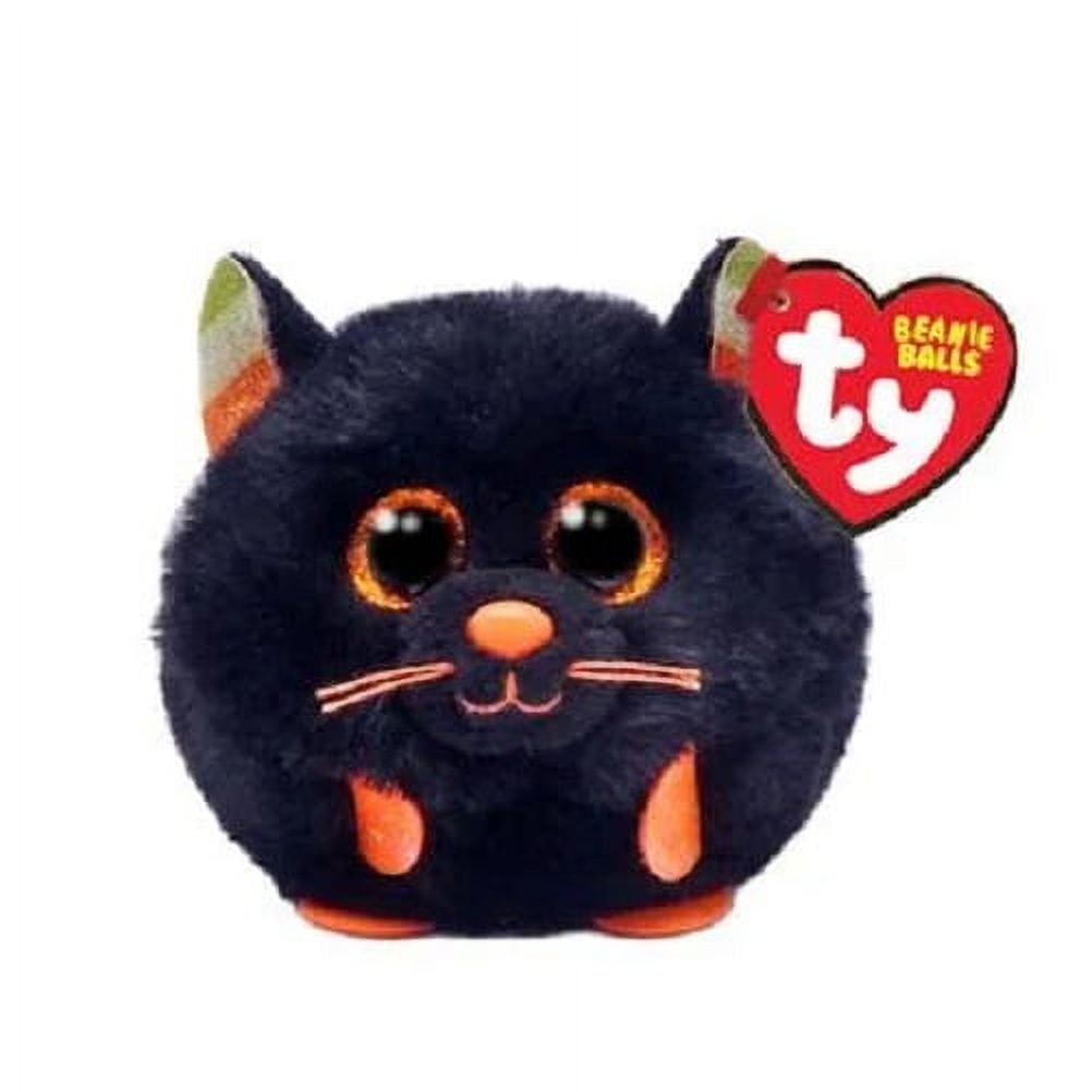 Ty Beanie Balls (Puffies) - MYSTIC the 2023 Halloween Cat (4 Inch ...