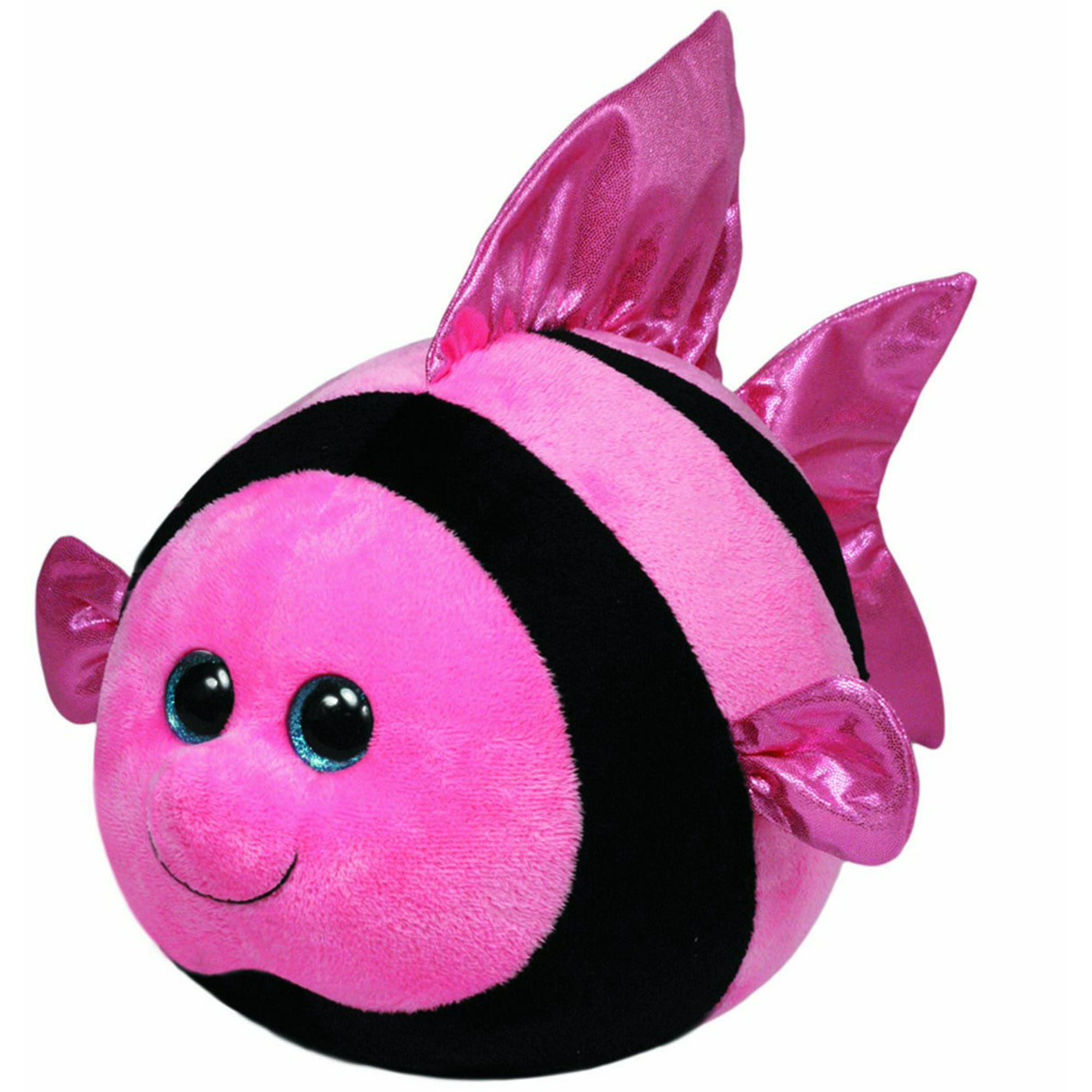 Ty Beanie Ballz - Gilly Angelfish Multi-Colored Regular Plush (Bonus 1 ...
