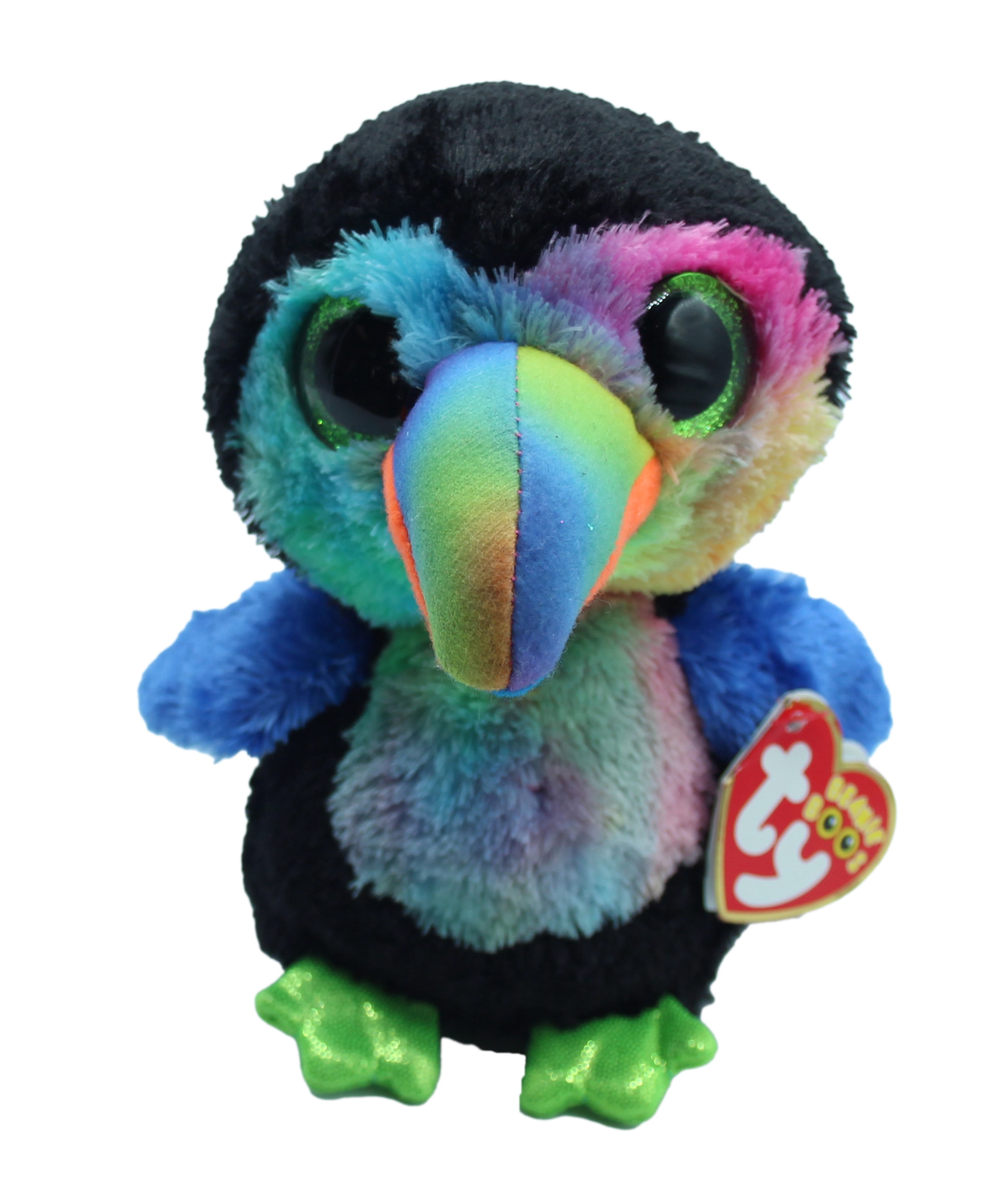 Ty Beanie Boo: Beaks the Toucan - Glitter Eyes, Regular Size - Walmart.com