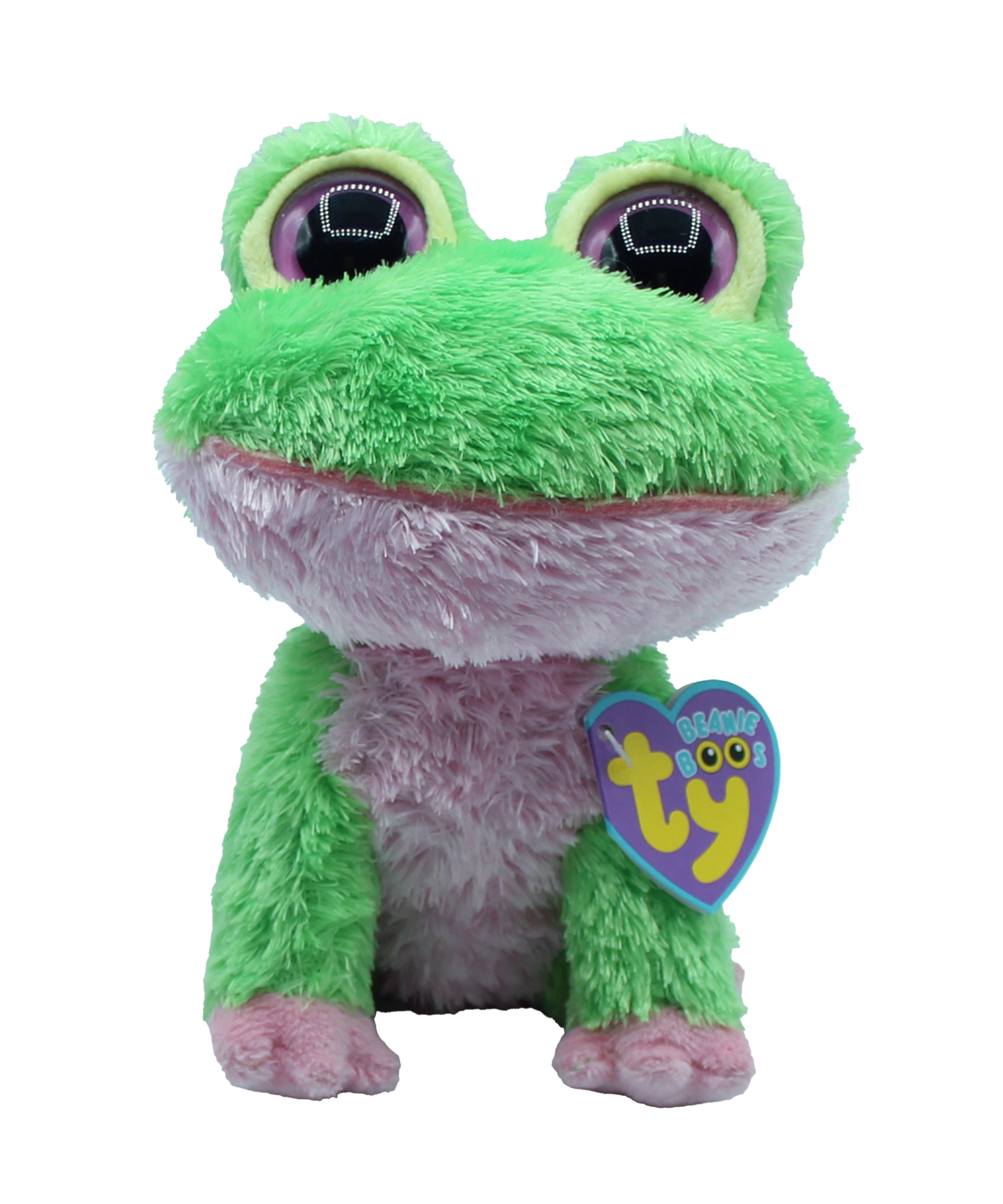 Ty Beanie Boo: Kiwi the Frog - Solid Eyes, Regular Size - Walmart.com