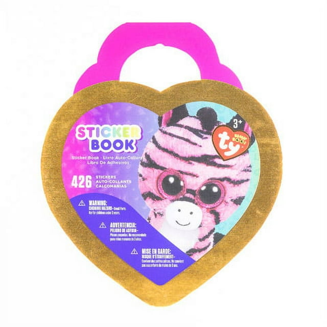 Ty Beanie Boo Sticker Book Zebra - Walmart.com