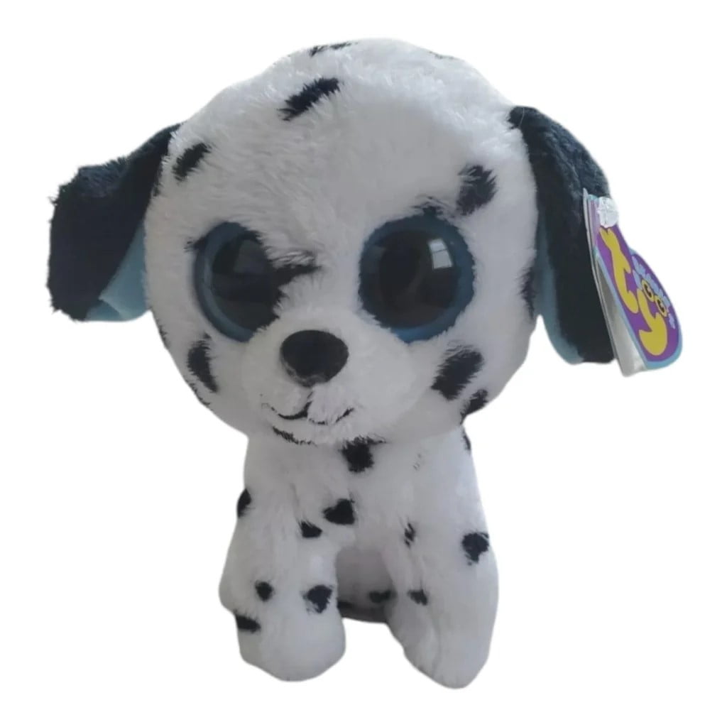 Ty Beanie Boos - FETCH the Dalmatian Dog (6 Inch) (Solid Eyes Color ...