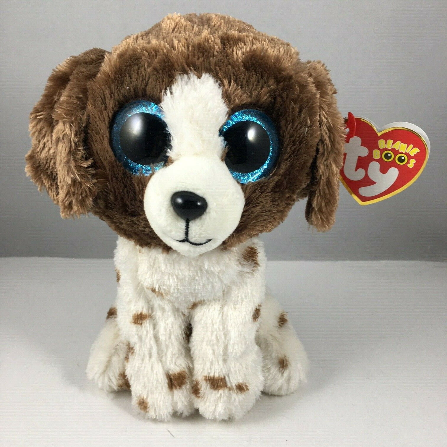 Ty Beanie Boos-Muddles The Dog (Glitter Eyes) Small 6'' Plush - Walmart.com
