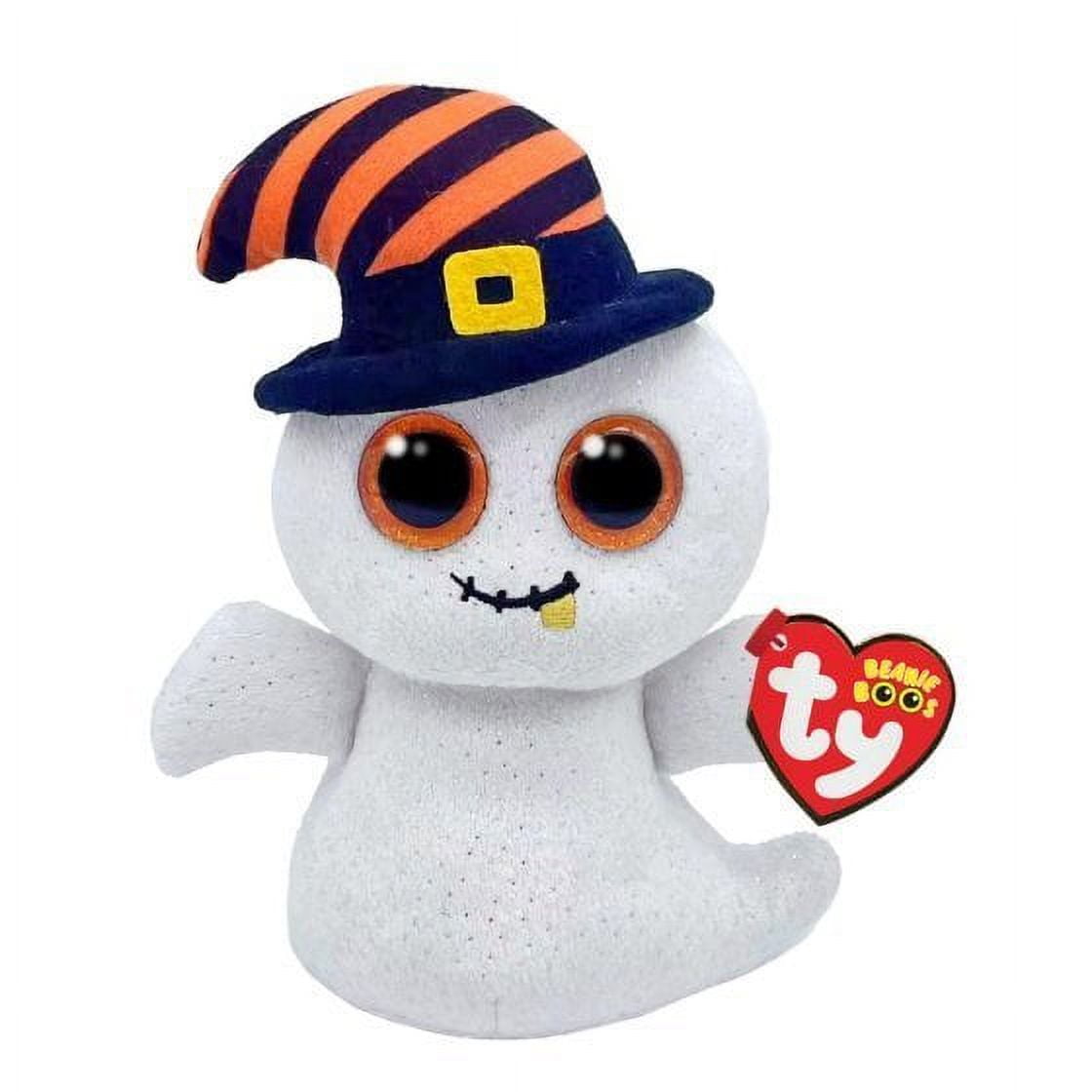 Ty Beanie Boos - NIGHTCAP the 2023 Halloween Ghost with Hat (6 Inch ...