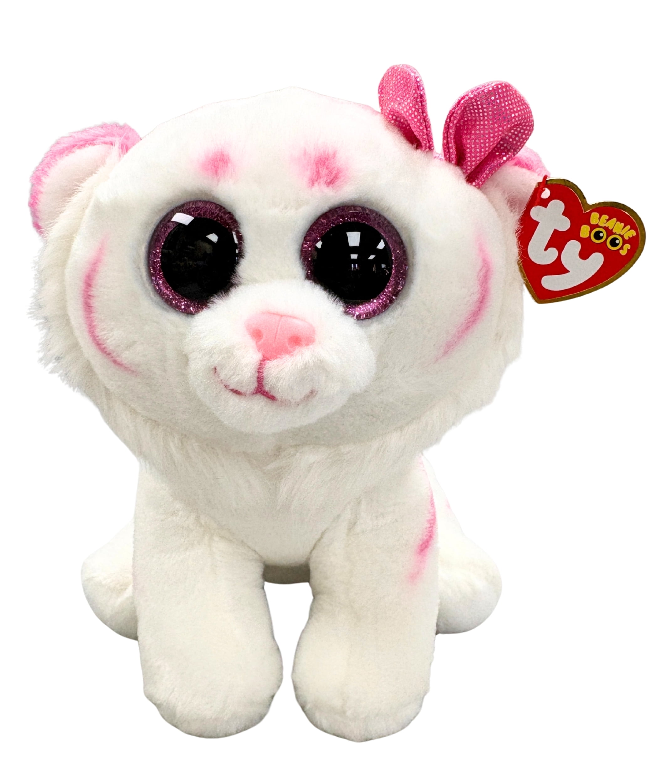 Ty Beanie Boos - Purrcilla the Tiger – Medium – Glitter Eyes ...