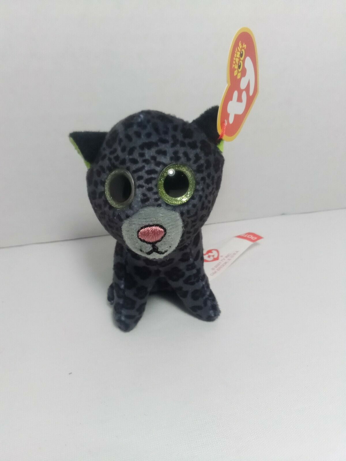 Ty Beanie Boos Teenie - DOTSON the Black Jaguar (McDonald's) 3" Plush ...