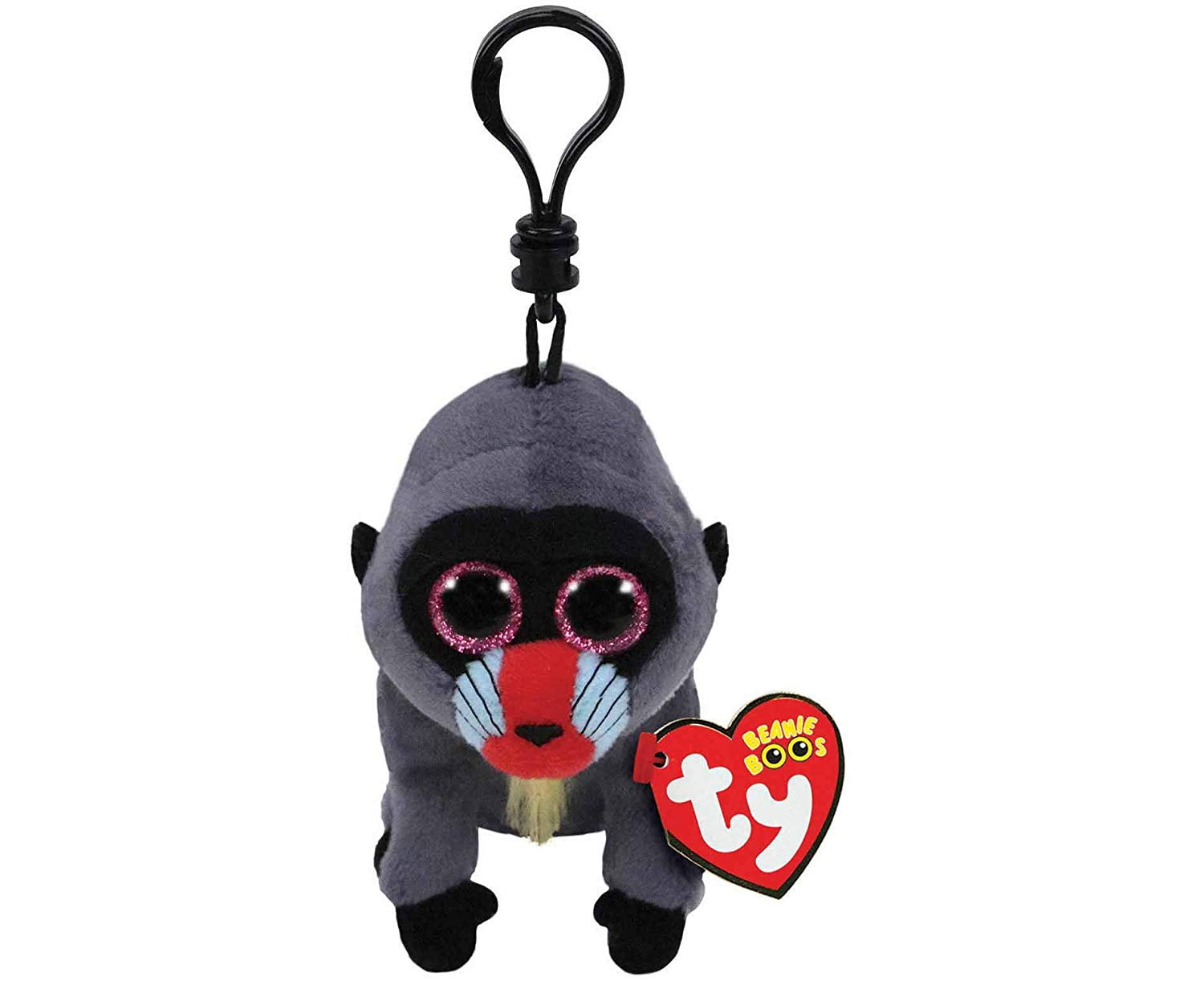Ty Beanie Boos Wasabi The Baboon Clip With Glitter Eyes - Walmart.com